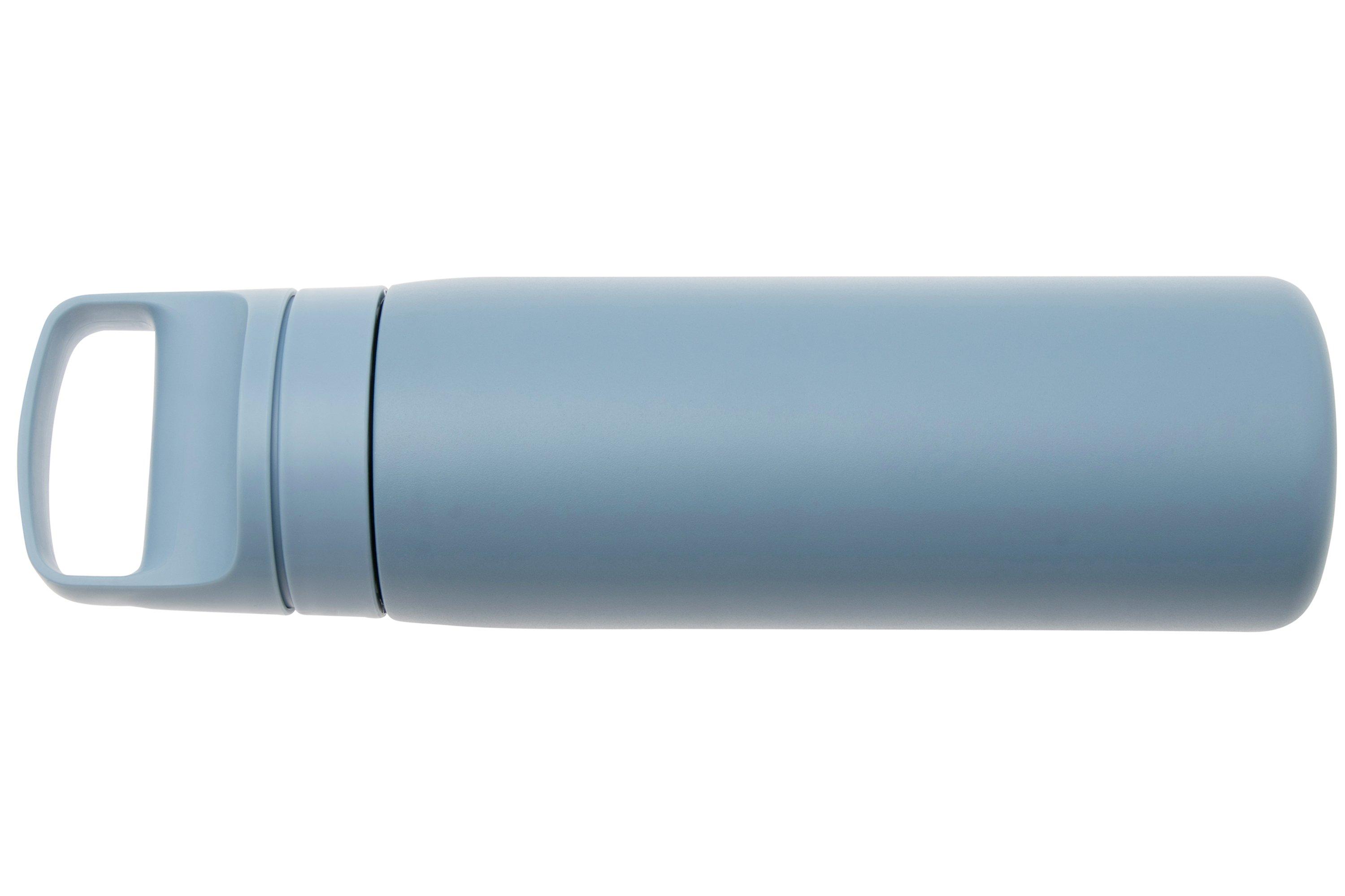 LifeStraw Go Icelandic Blue GOST-530ML-ICE Stainless Steel, Wasserflasche mit 2-Stage Filter ...