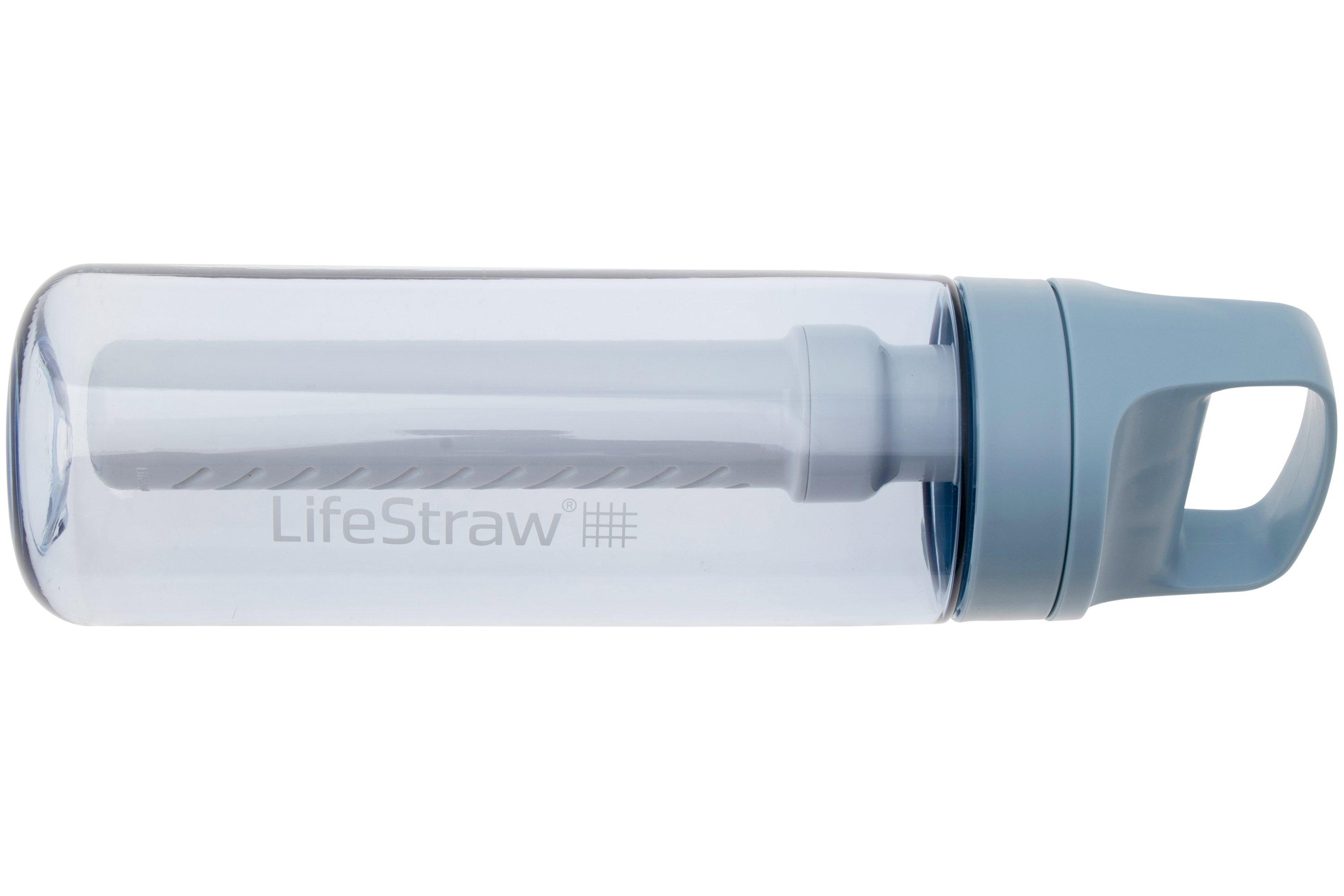LifeStraw Go Icelandic Blue GO-650ML-ICE BPA-Free Plastic, botella de ...