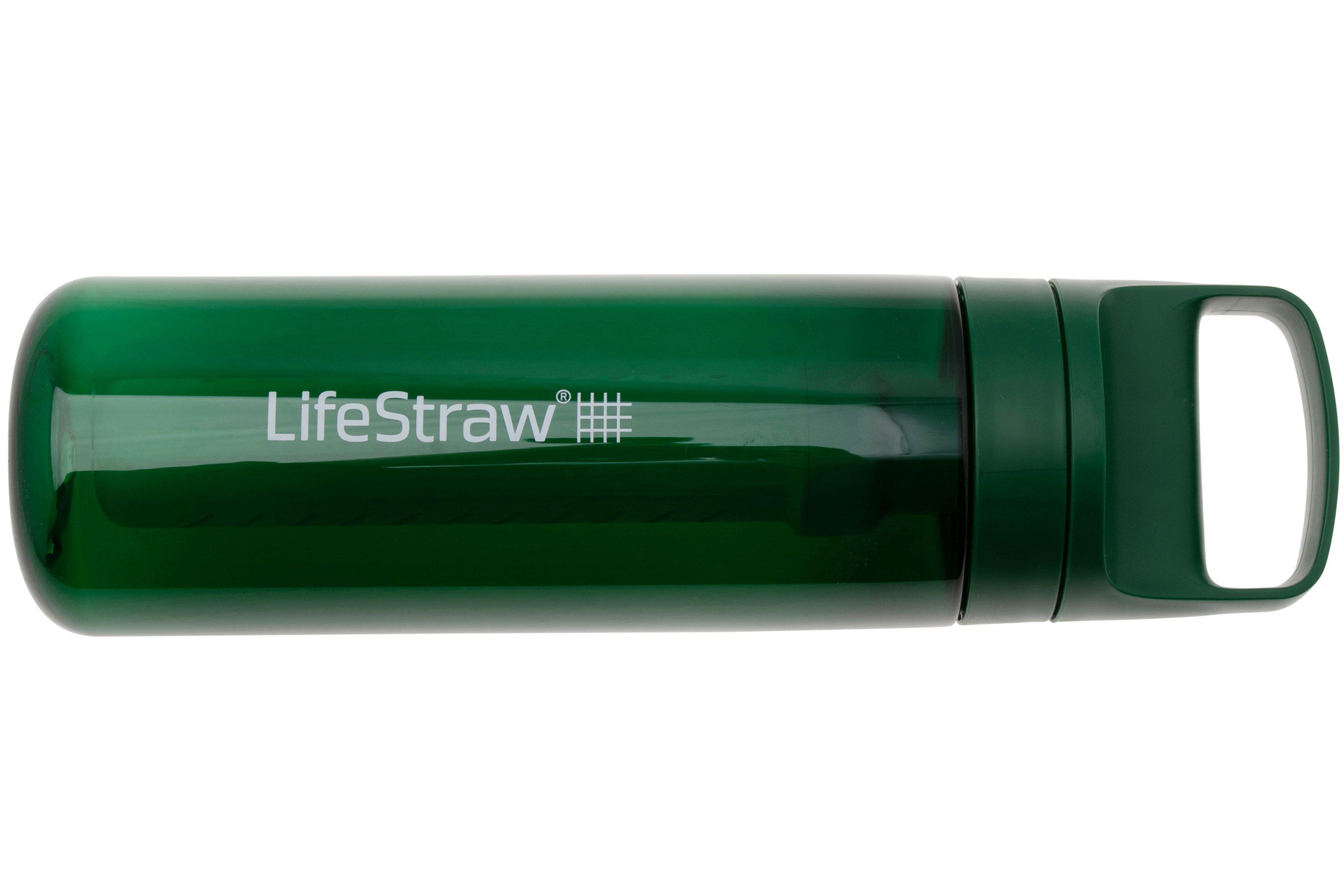 LifeStraw Go Terrace Green GO-650ML-TERGRN BPA-Free Plastic, water ...