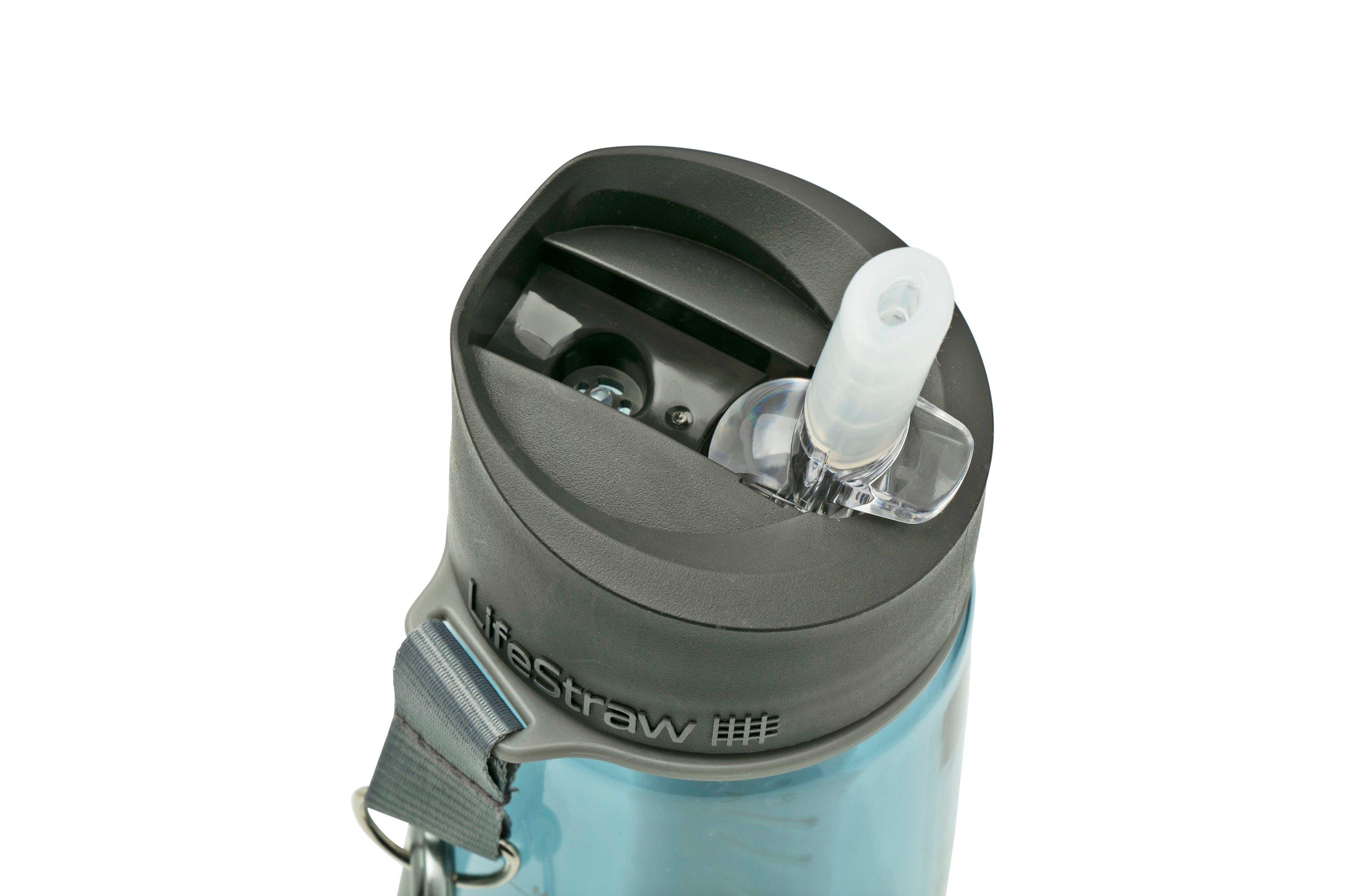 LifeStraw Go 2-stage Moody Blue, water bottle with filter 650 mL ...