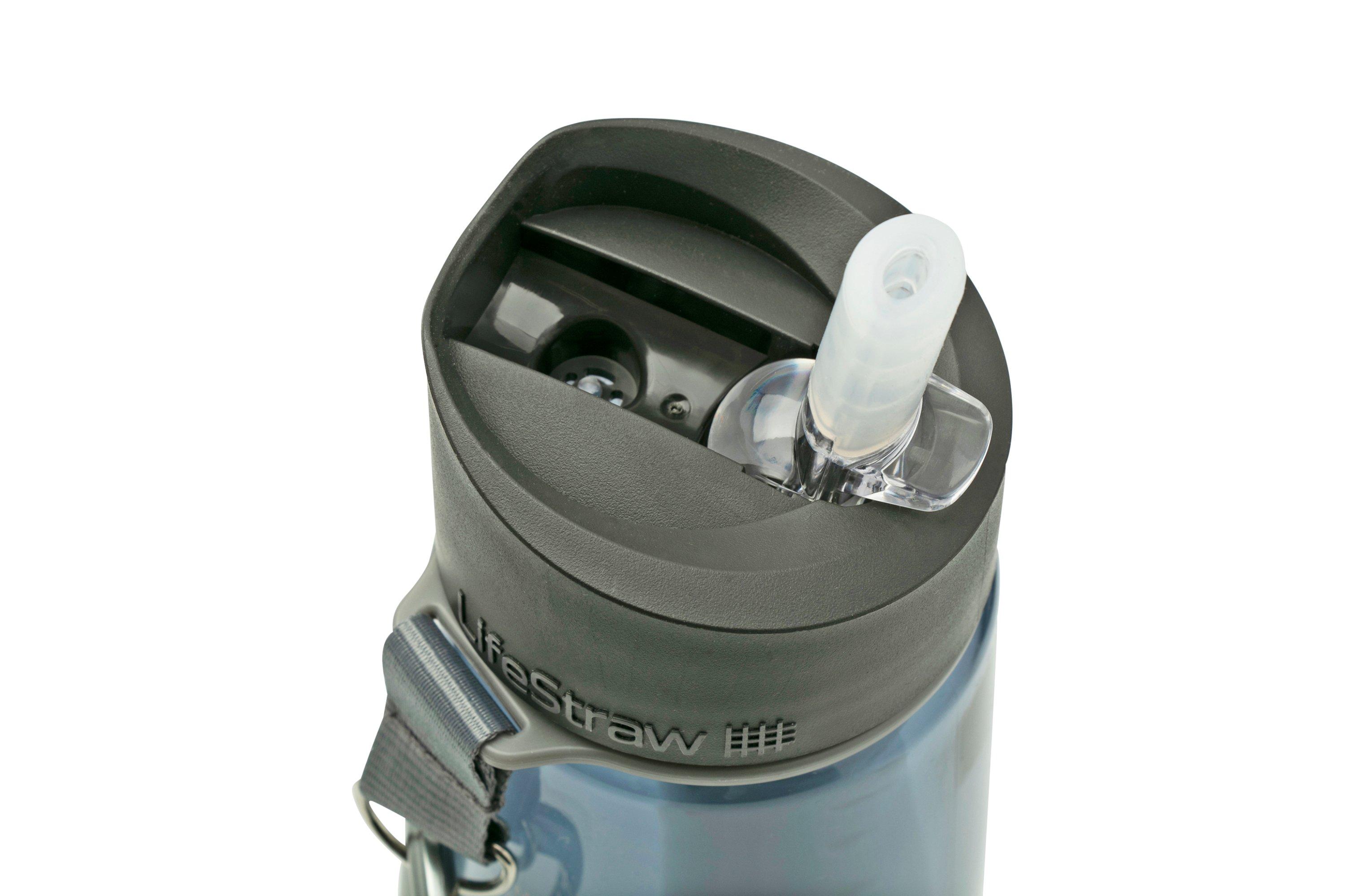 LifeStraw Go 2-stage Navy Blue, water bottle with filter 650 mL ...