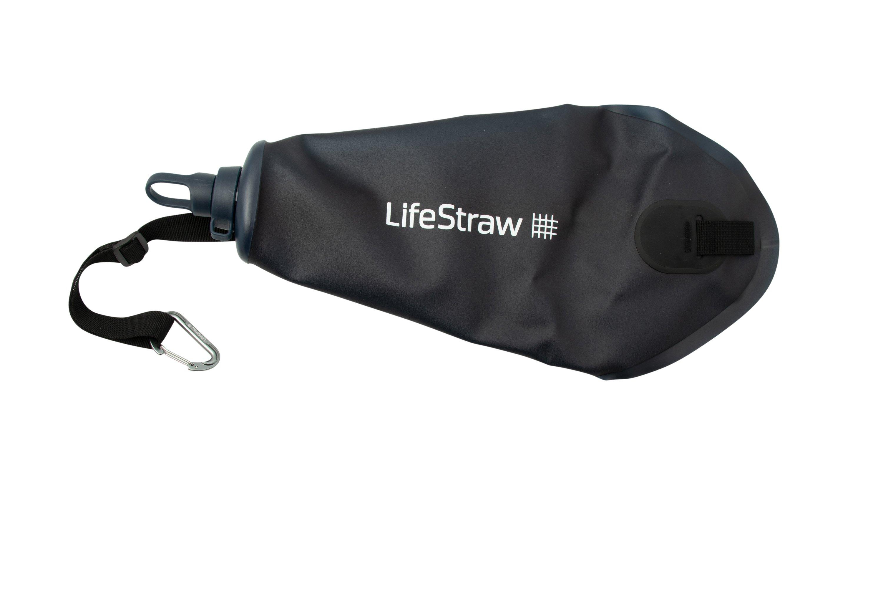 LifeStraw PEAK Gravity, PEAKGRAVFLT-BLUE, filtro per acqua con ...