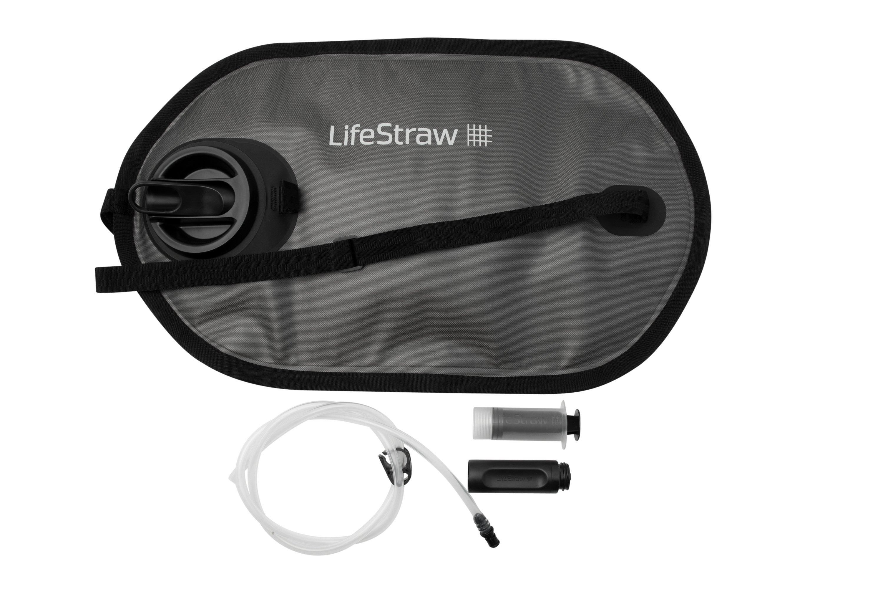 LifeStraw PEAK Gravity, PEAKGRAVFLT-GR8, water filter with water ...