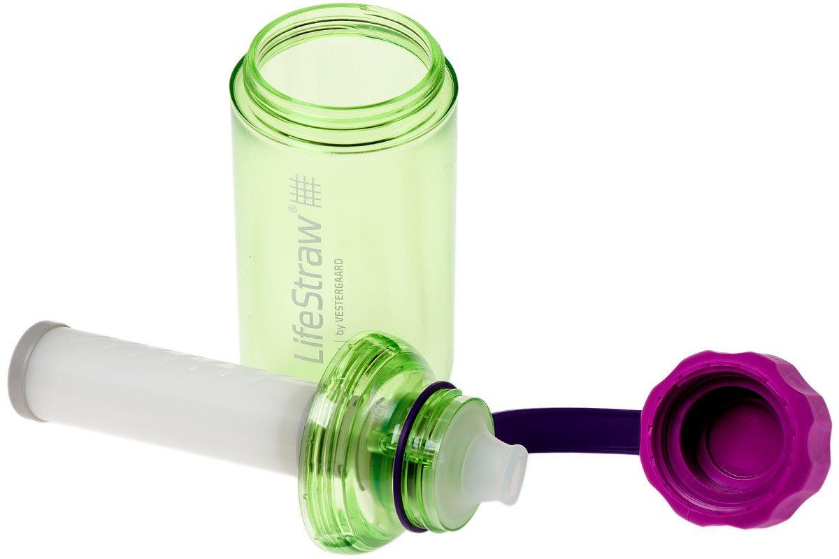 LifeStraw Play 2-stage waterbottle with filter, green | Advantageously ...