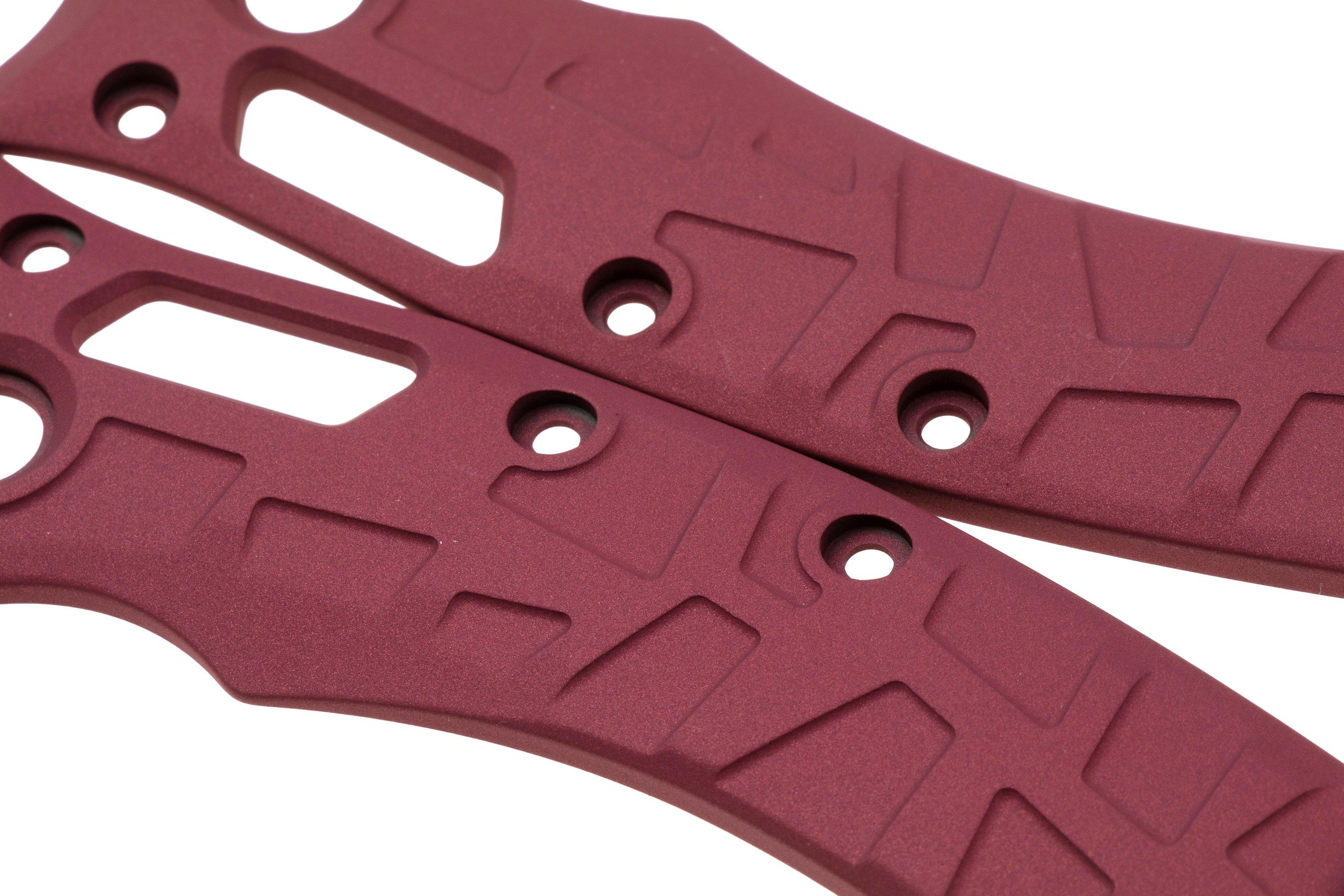 Lex Custom Microtech Amphibian Scales AMPHH320 Cerakote Cranberry Frost ...