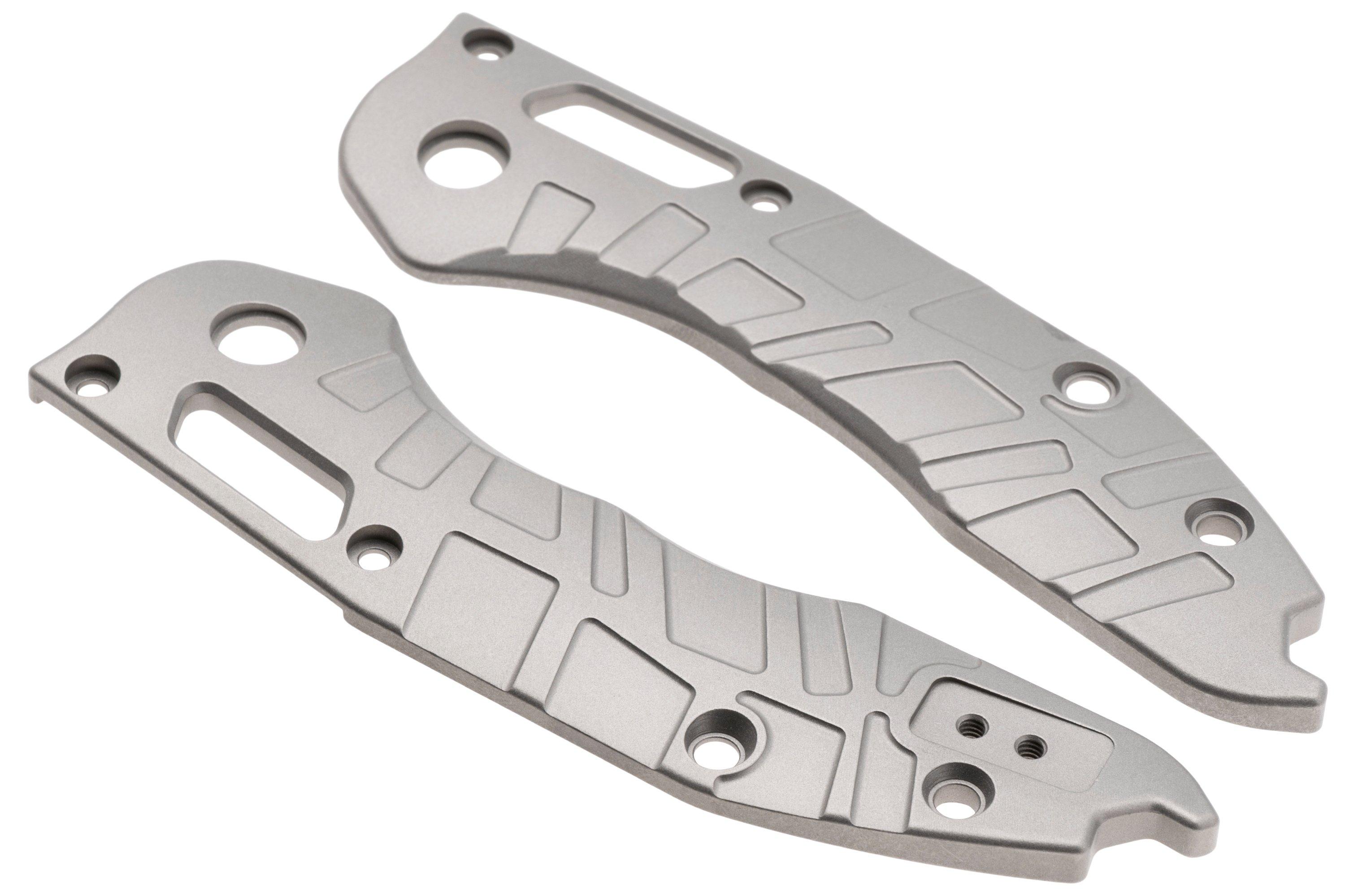 Lex Custom Microtech Stitch Scales V2 MS2GBB, Glass Bead Blasted ...