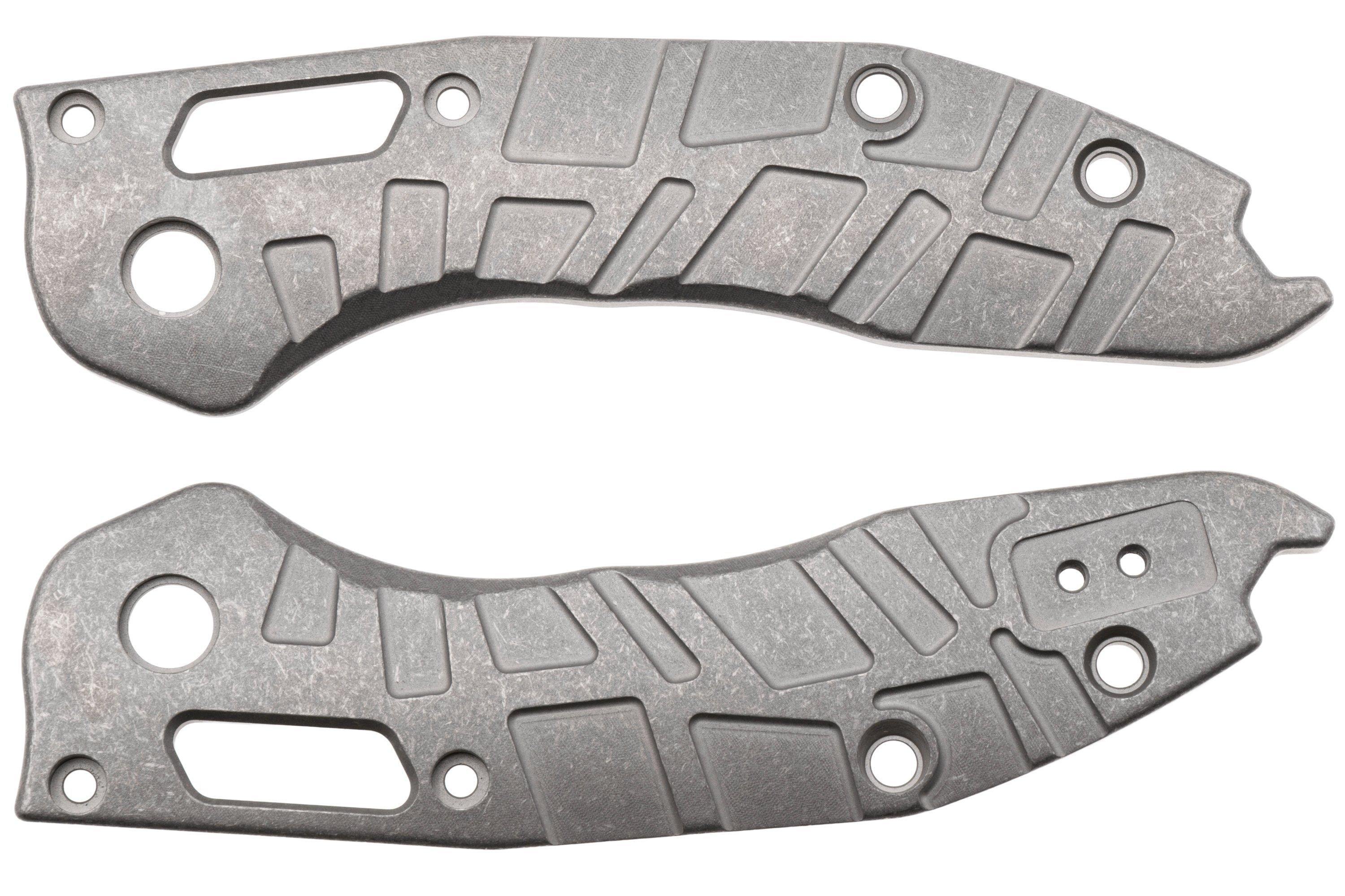 Lex Custom Microtech Stitch Scales V2 MS2SW, Stonewashed Titanium ...