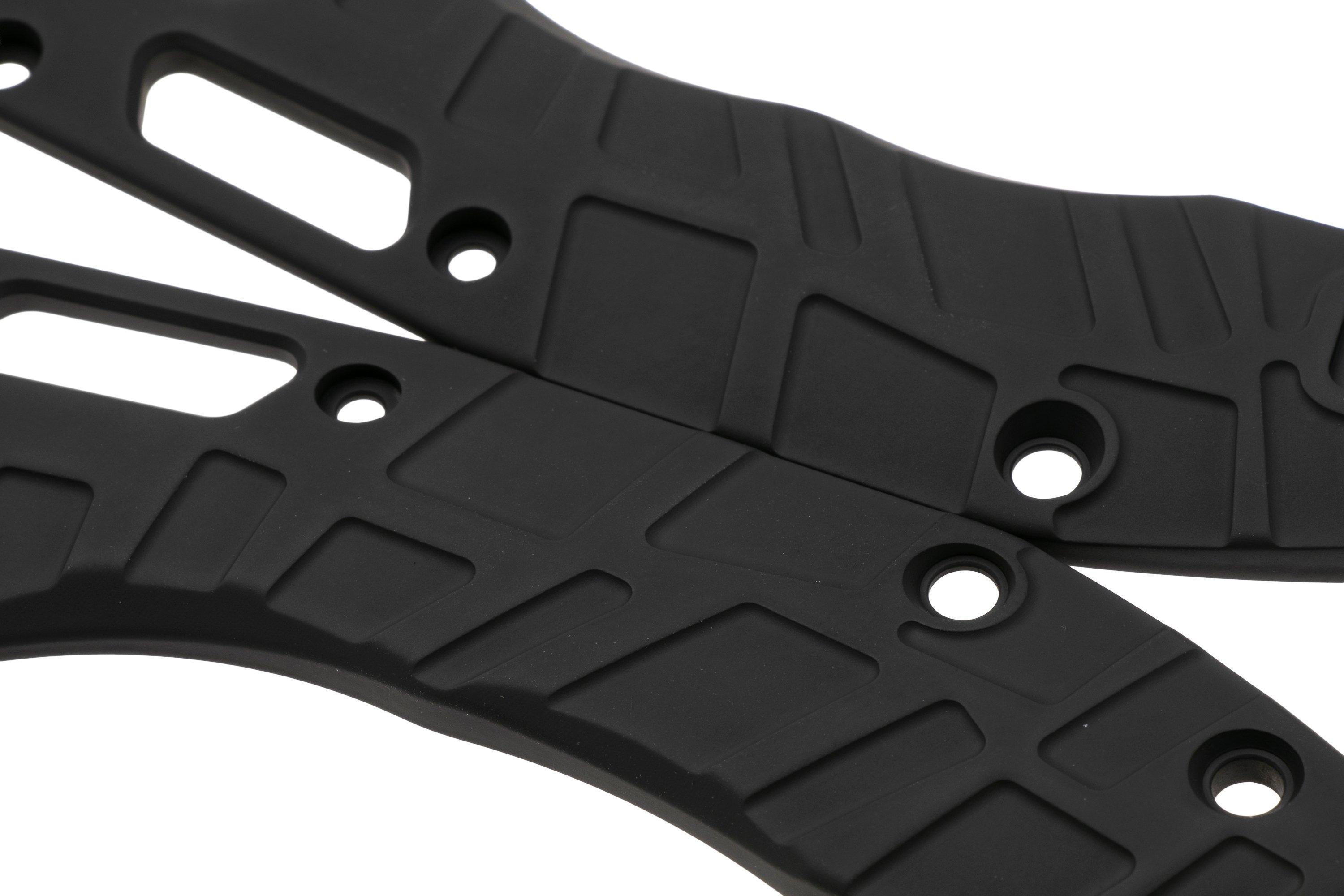 Lex Custom Microtech Stitch Scales V2 MS2TH190, Black Titanium ...