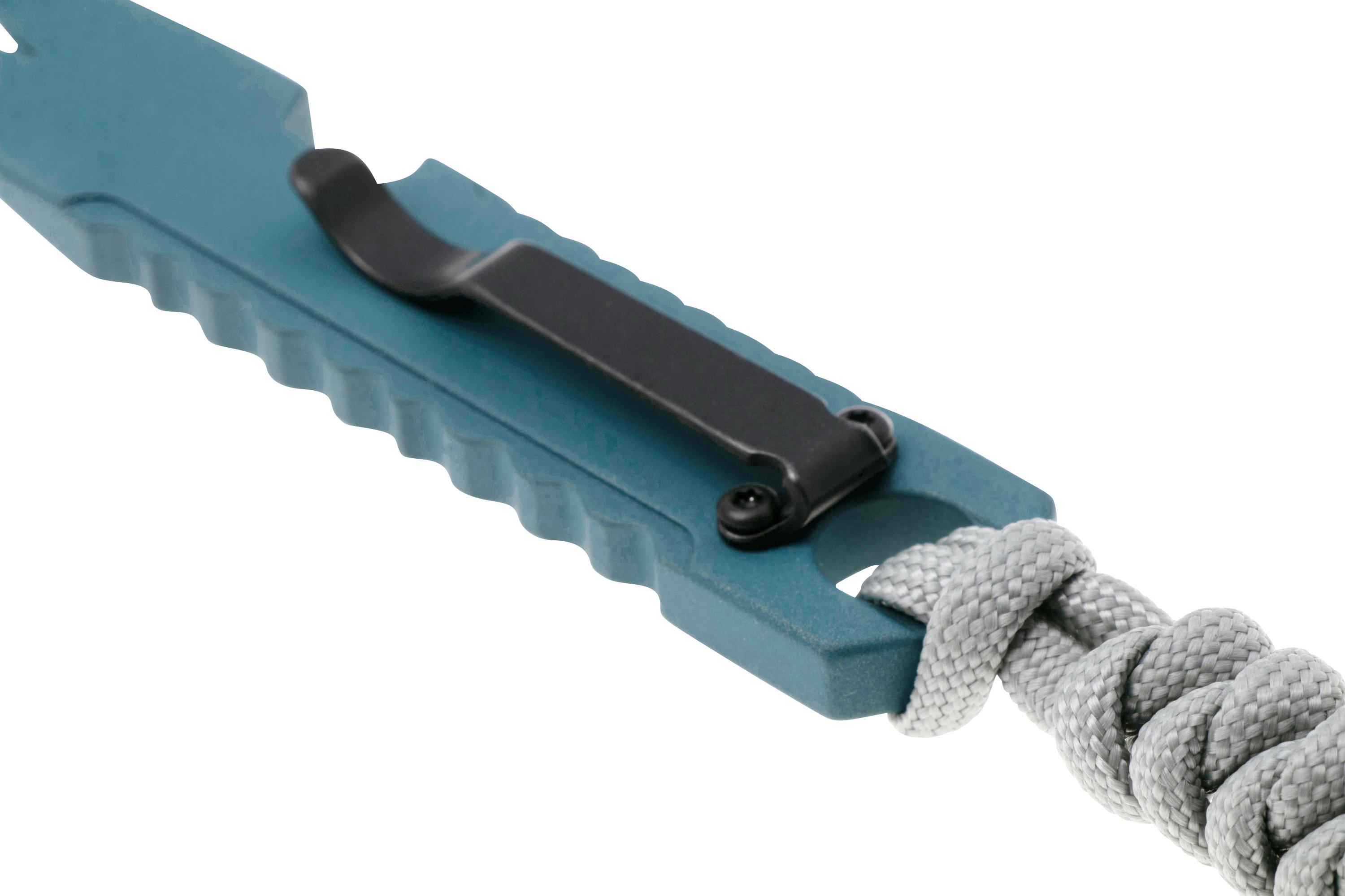 Lex Custom EDC Prybar PRYLH185 Lizard Blue Titanium, pry-bar tool ...