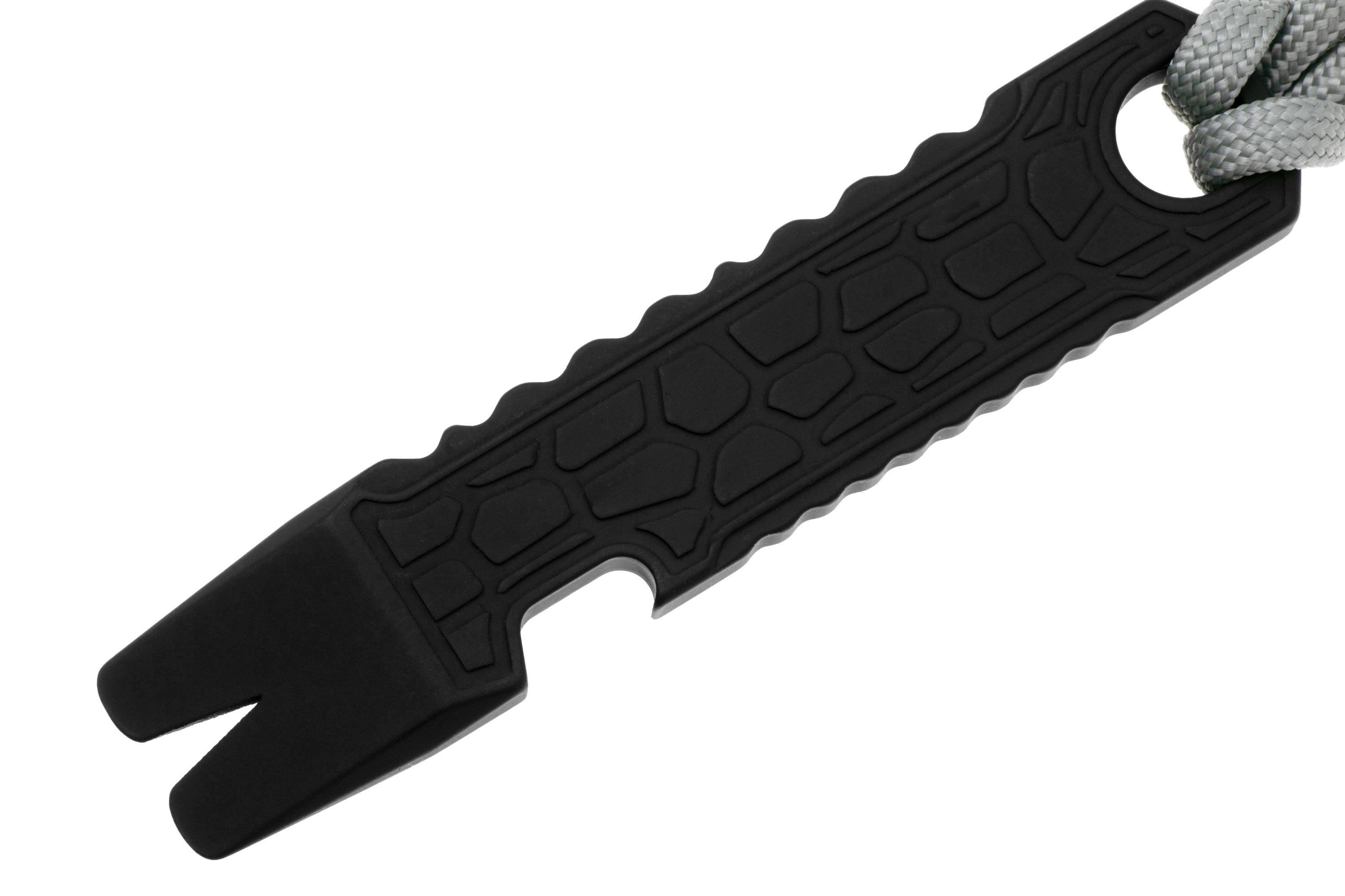 Lex Custom EDC Prybar PRYLH190 Lizard Armor Black Titanium, pry-bar ...