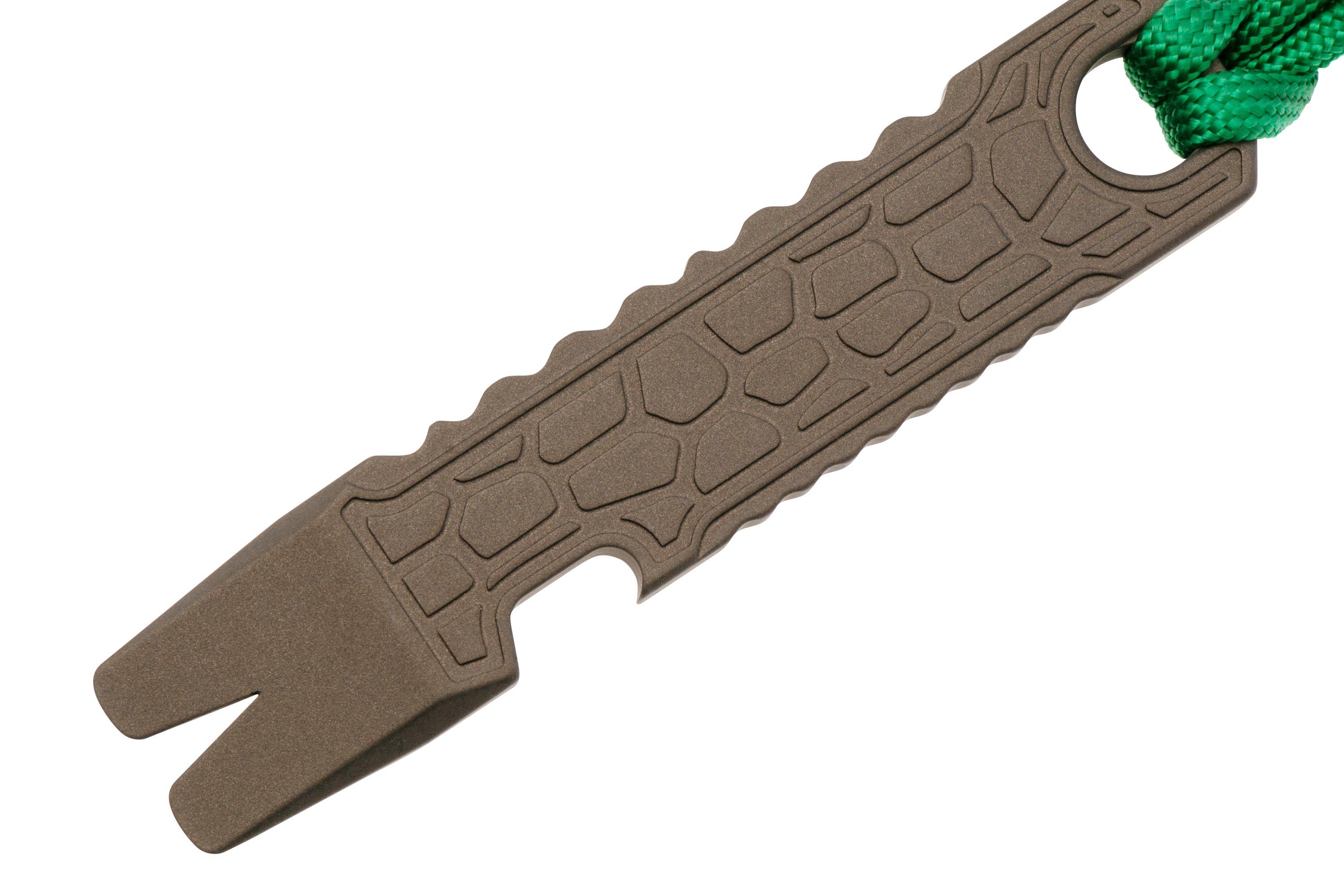 Lex Custom EDC Prybar PRYLH359 Lizard Smoked Bronze Titanium, pry-bar ...