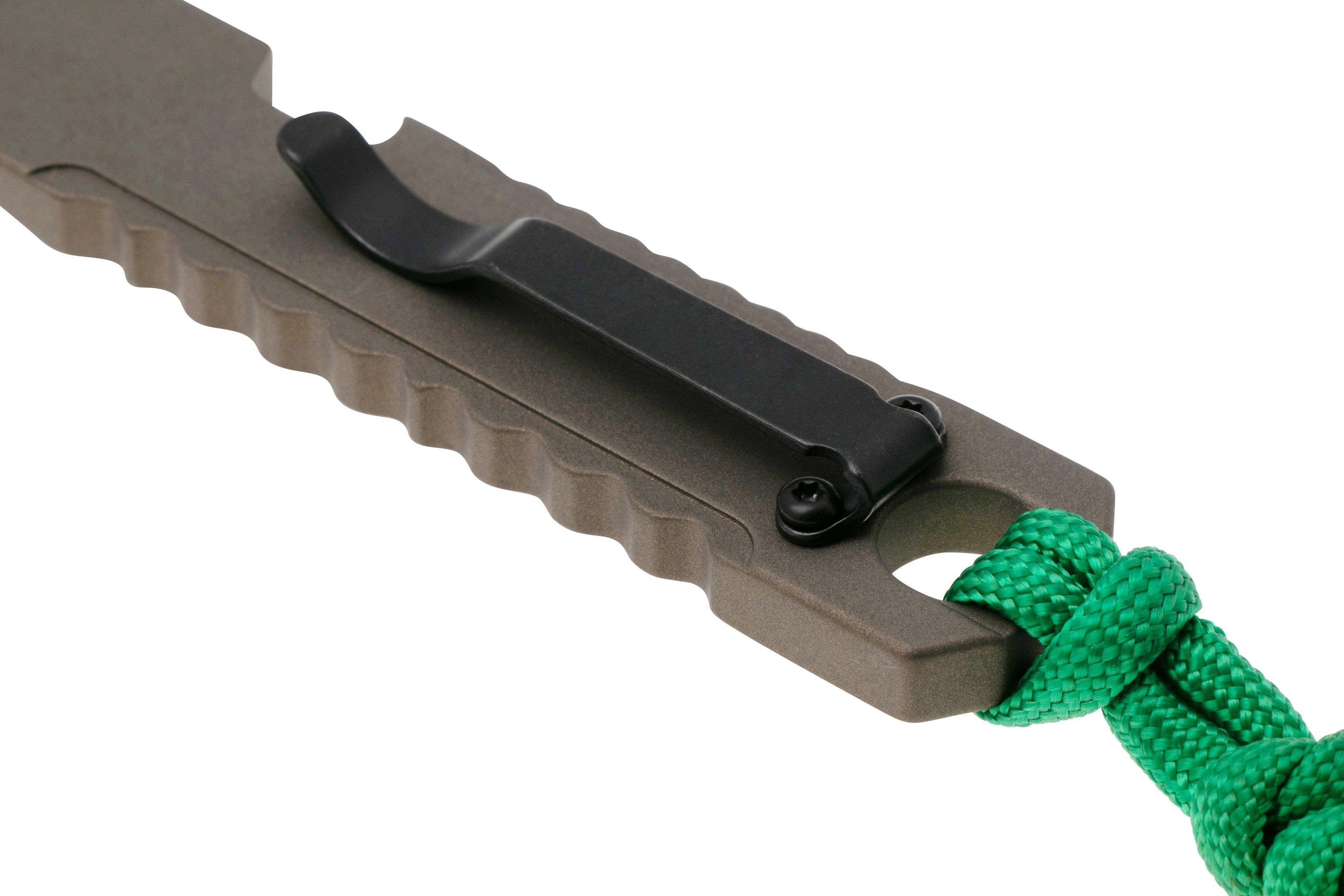 Lex Custom EDC Prybar PRYLH359 Lizard Smoked Bronze Titanium, pry-bar ...