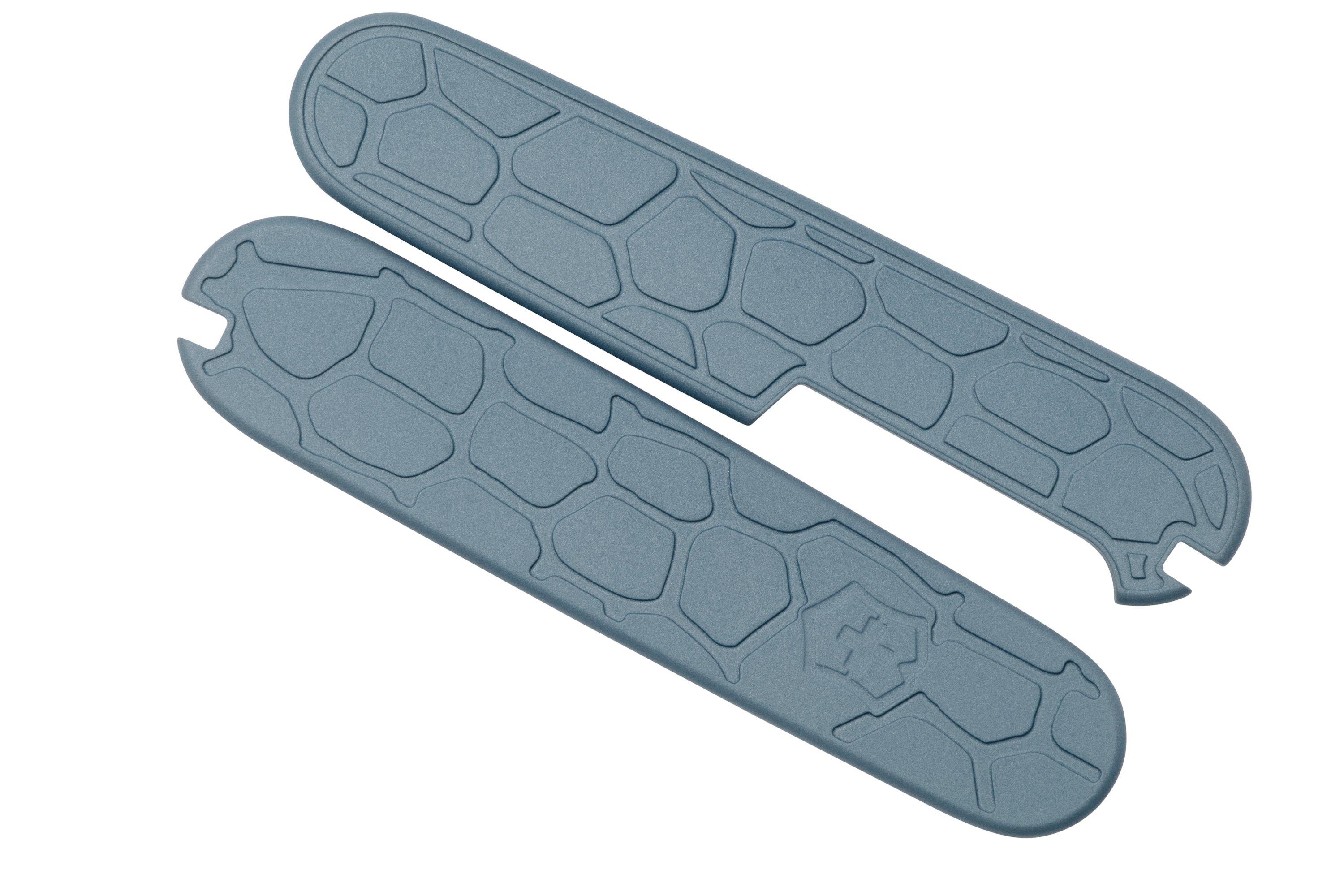 Lex Custom Victorinox 91 mm Scales V91LH326 Lizard Polar Blue Titanium ...