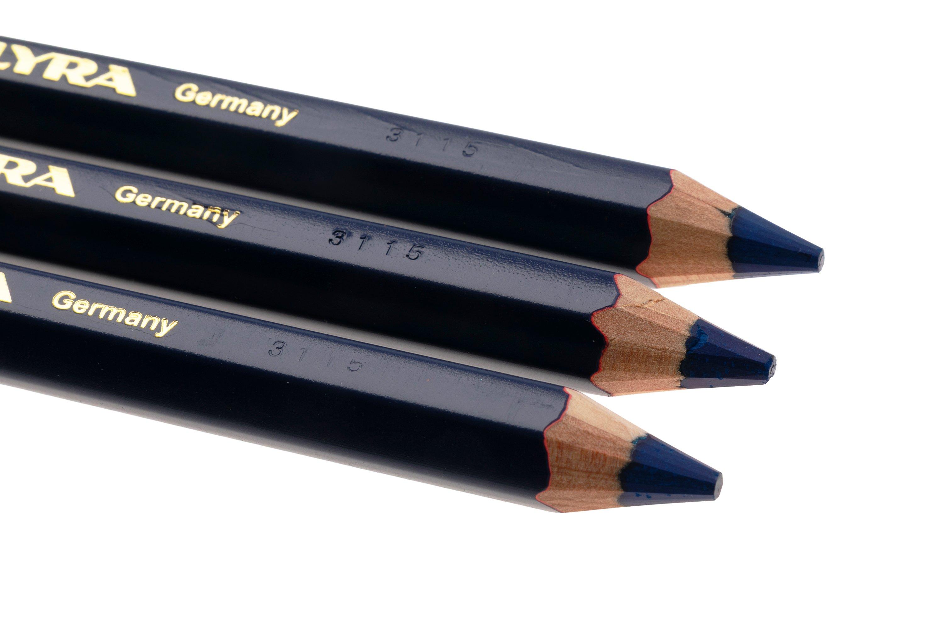 LYRA Duo Giant Red/Blue L2938002 set of 3 pencils, red and blue ...