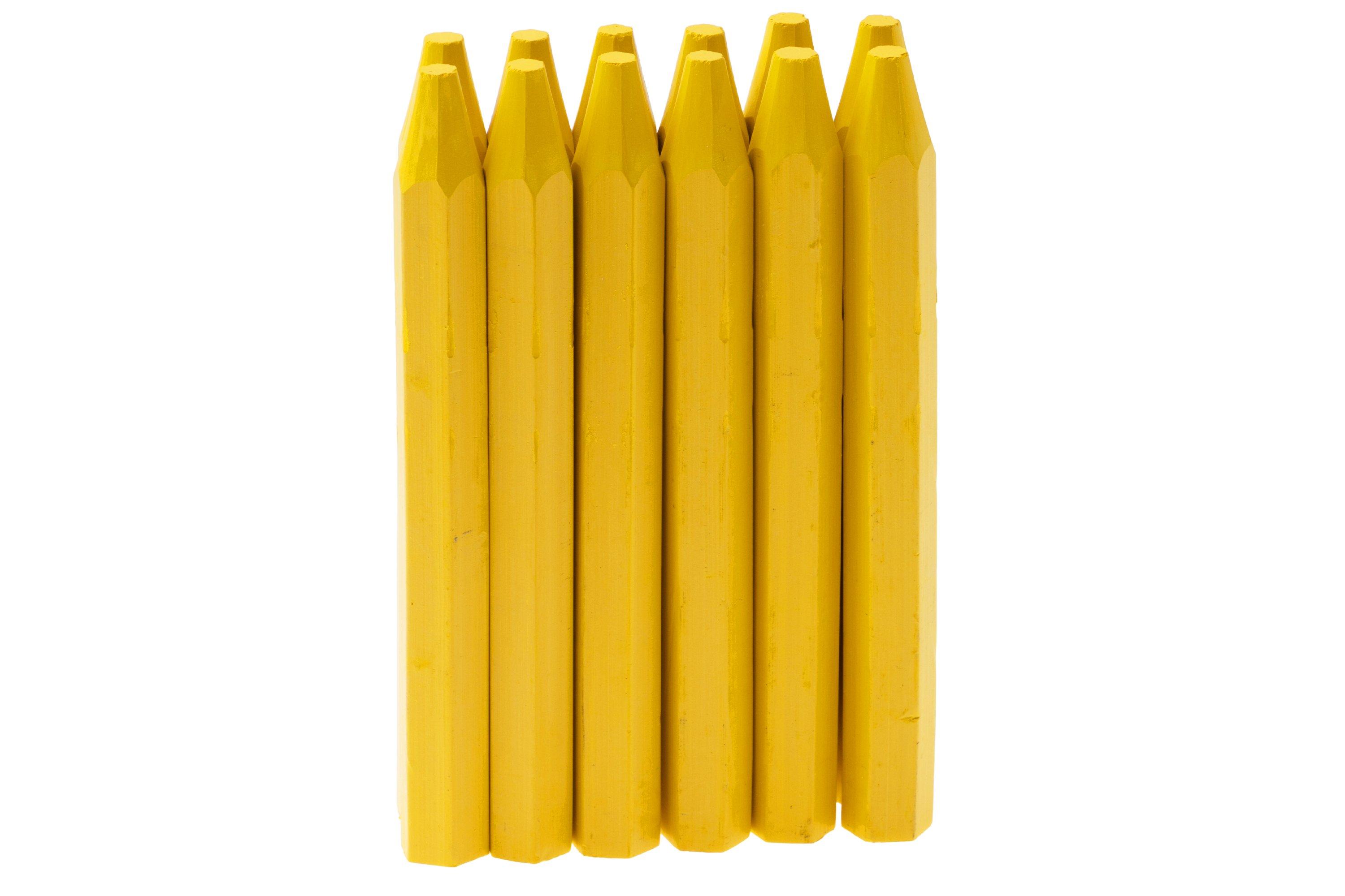 LYRA 795 Basic L4850007 Yellow Chalk, set of 12 marker crayons, yellow ...