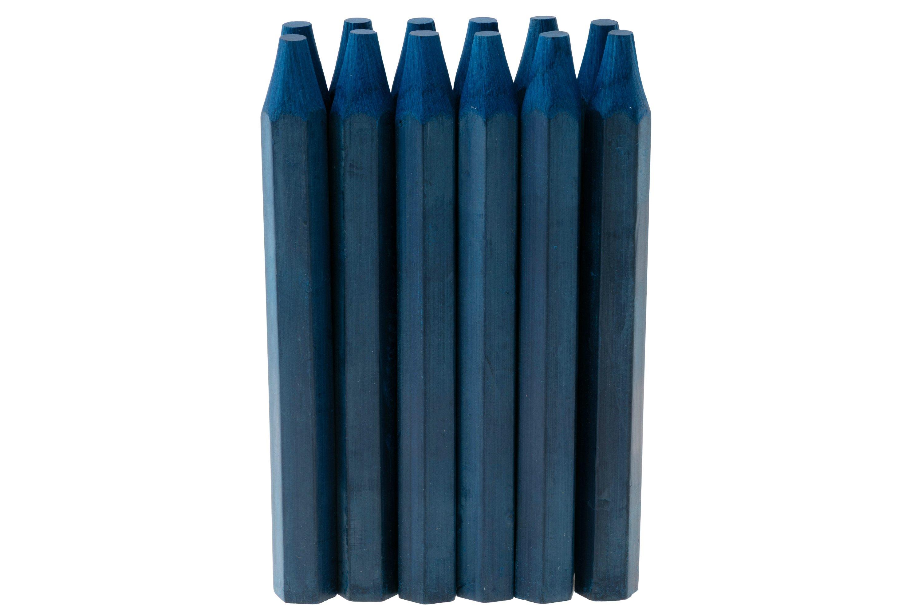 LYRA 795 Basic L4850051 Blue Chalk, set of 12 marker crayons, blue ...