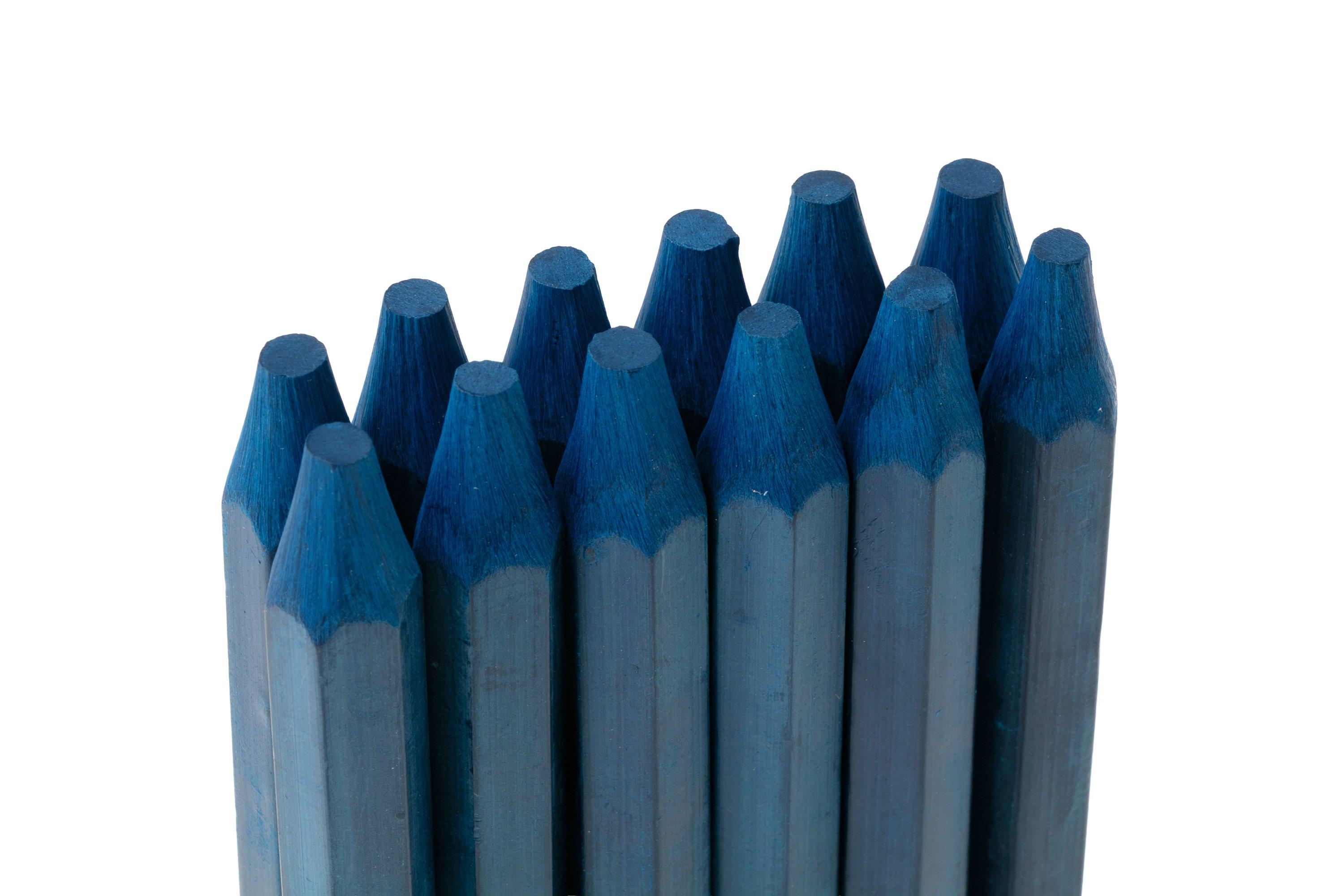 LYRA 795 Basic L4850051 Blue Chalk, set van 12 markeerkrijtjes, blauw ...