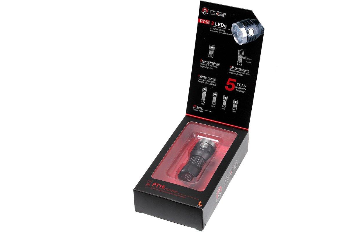 MecArmy PT16 rechargeable torch | Advantageously shopping at ...