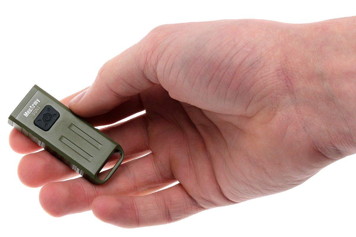 MecArmy SGN3 oplaadbare sleutelhangerzaklamp, groen | Voordelig kopen ...