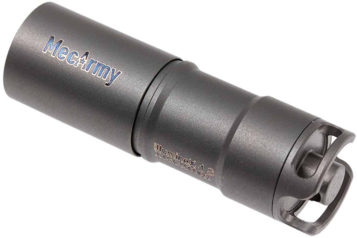 MecArmy illumineX-1 Ti rechargeable torch, matted | Advantageously ...