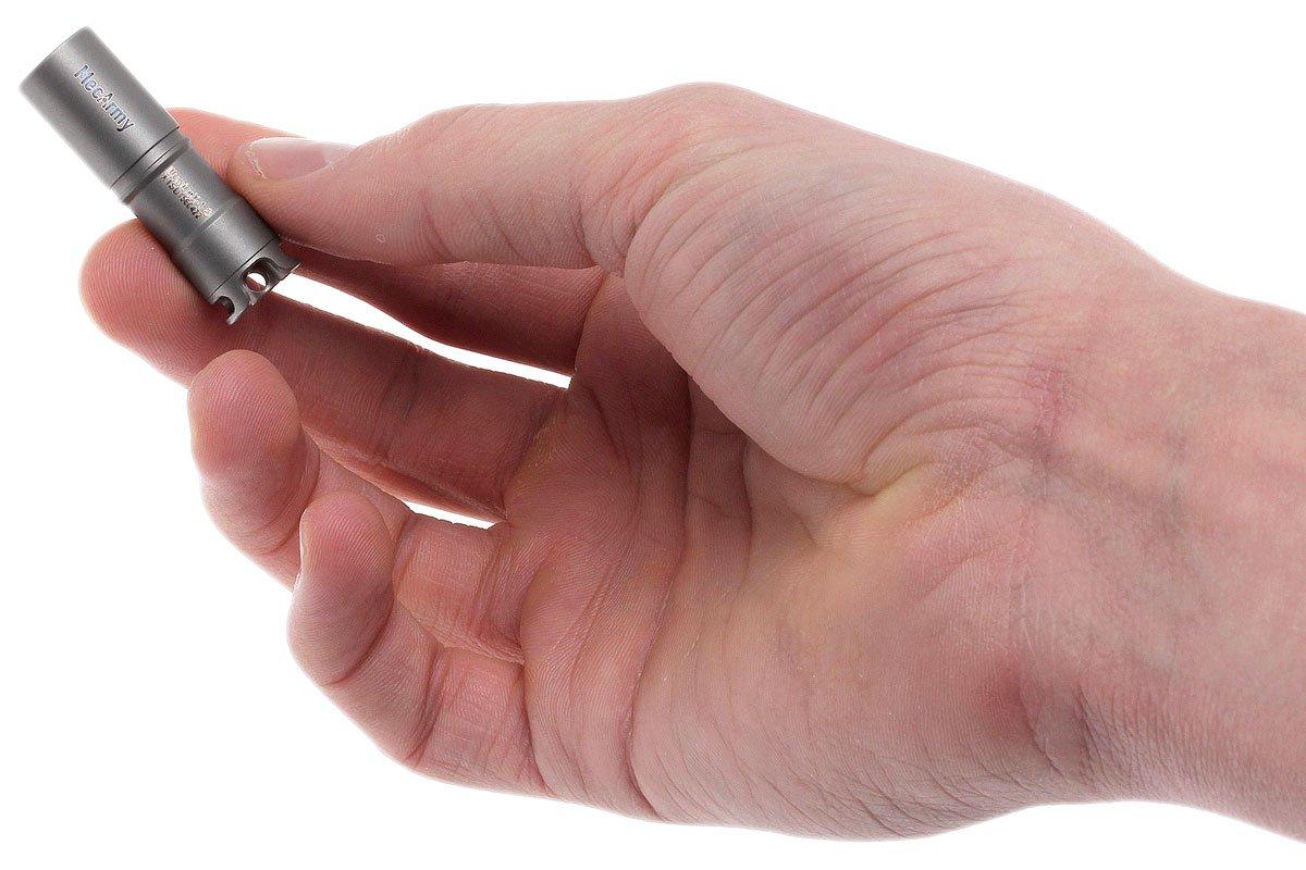 MecArmy illumineX-1 Ti rechargeable torch, matted | Advantageously ...