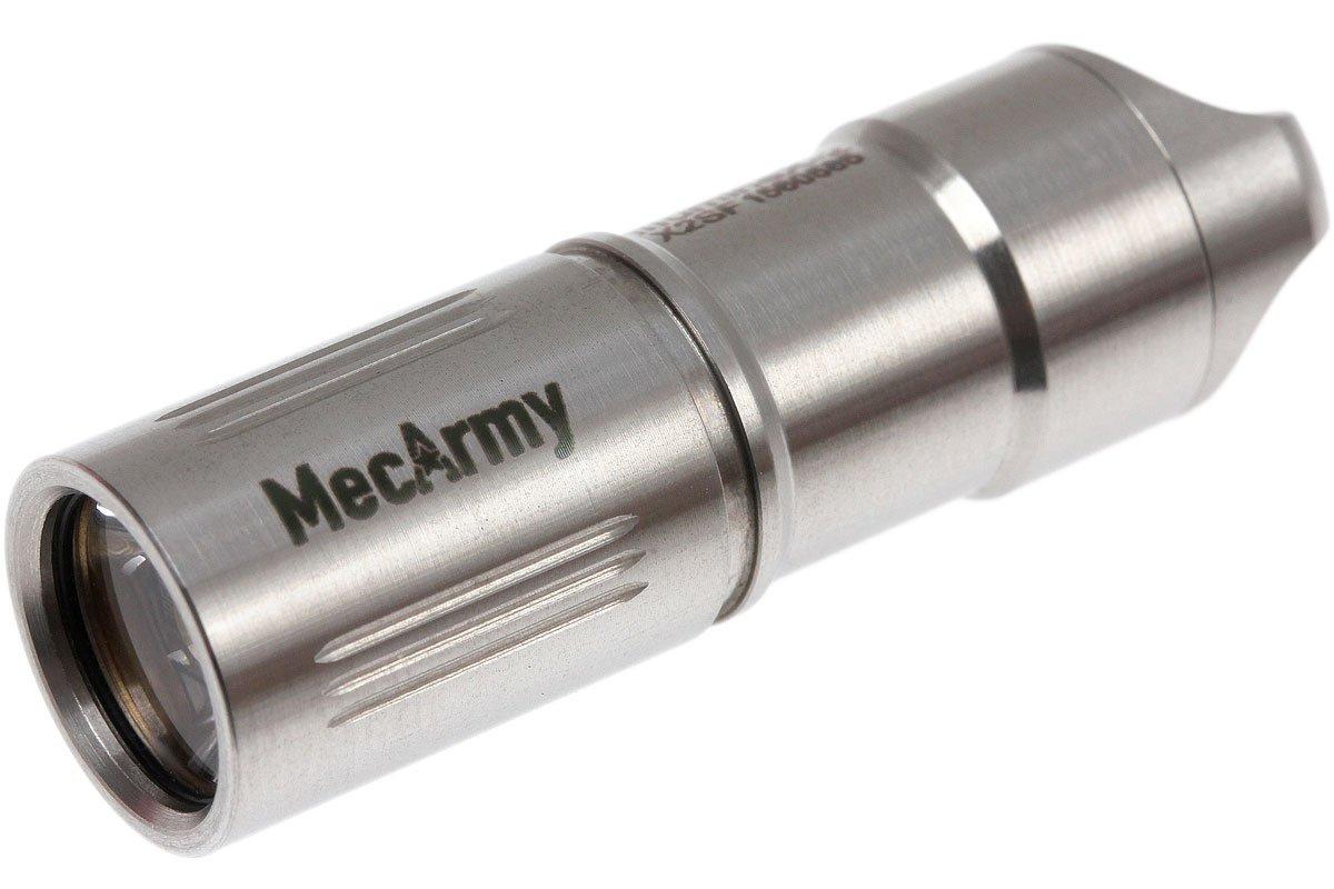 MecArmy illumineX-2 oplaadbare zaklamp, RVS | Voordelig kopen bij ...