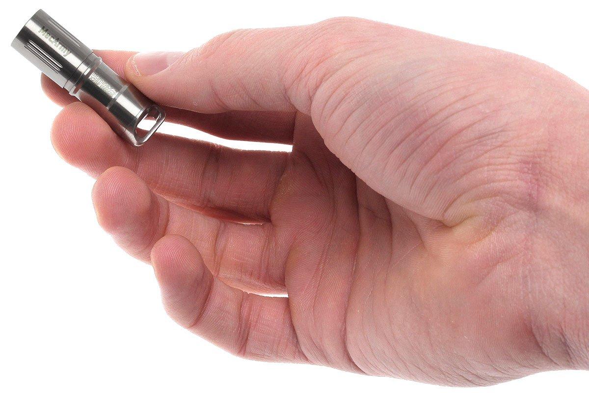 MecArmy illumineX-2 rechargeable torch, stainless steel ...