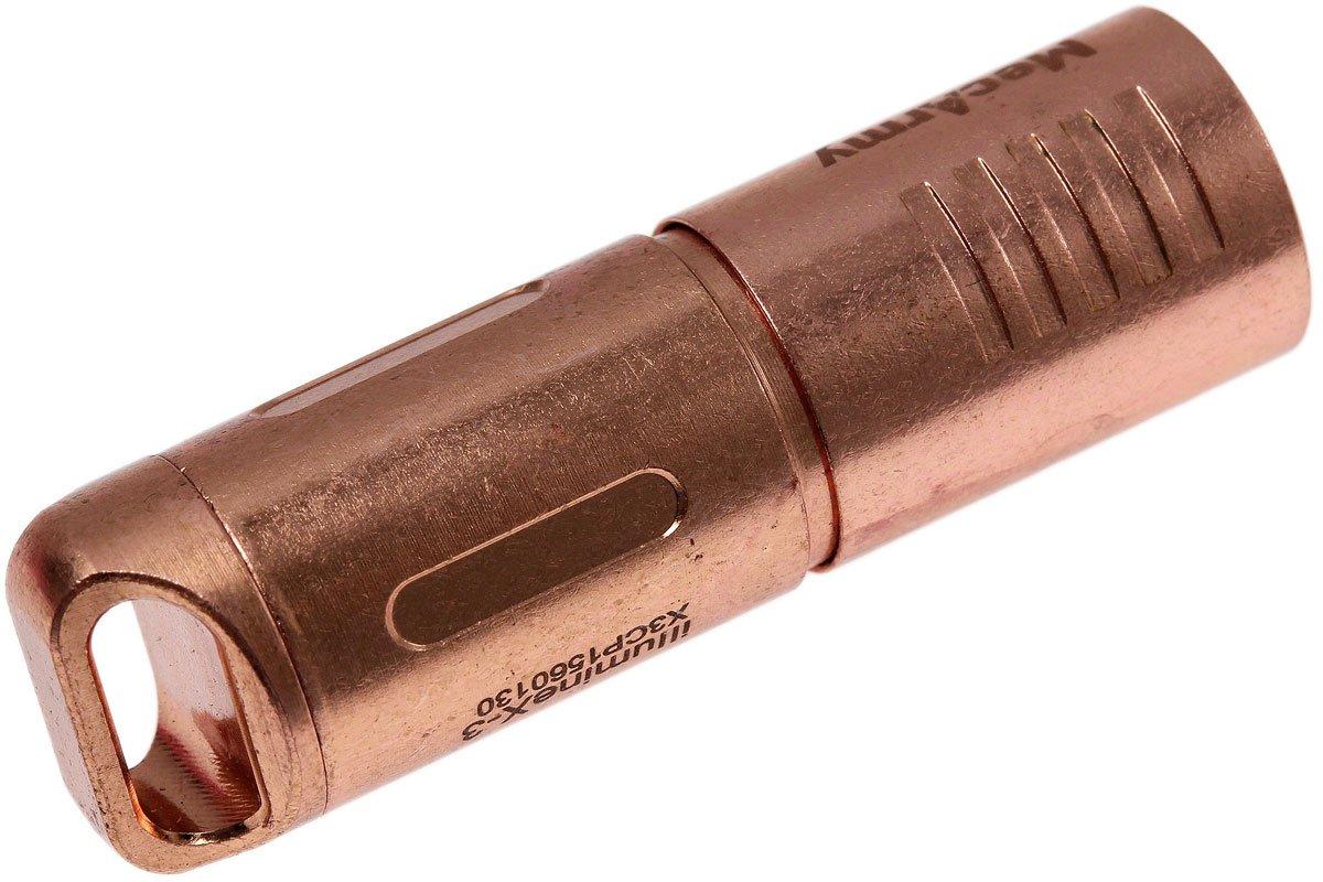 MecArmy illumineX-3 rechargeable torch, copper | Advantageously ...