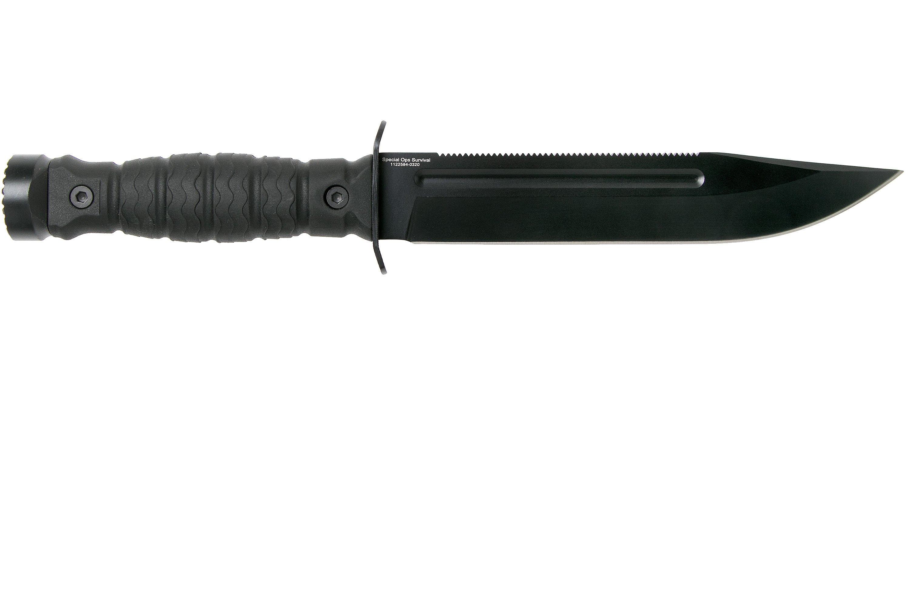 Smith & Wesson M&P Special Ops Ultimate Survival Knife 7” 122584 ...