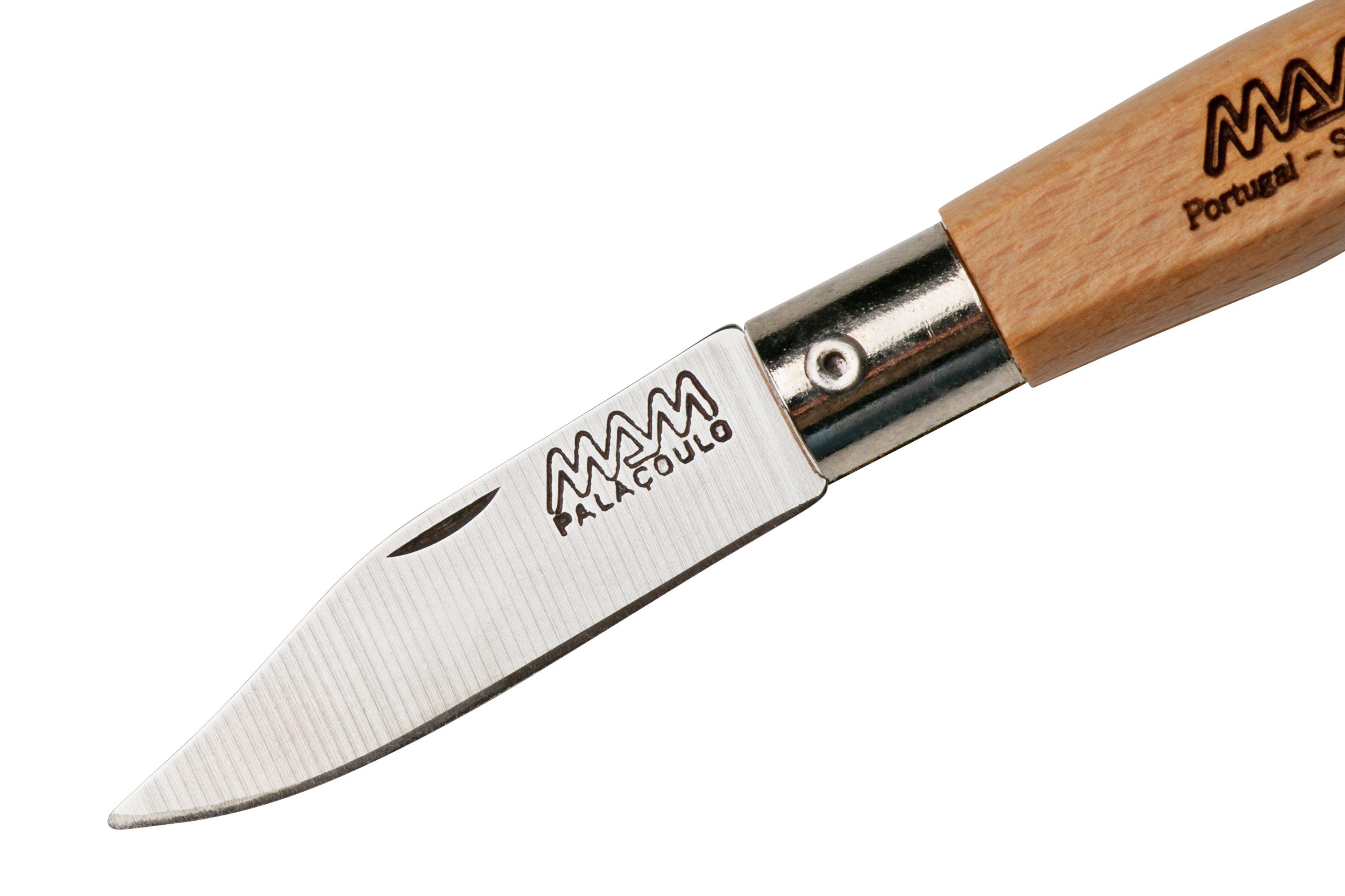 MAM Iberica XS, 4.2 cm blade, leather sheath 2001 pocket knife ...