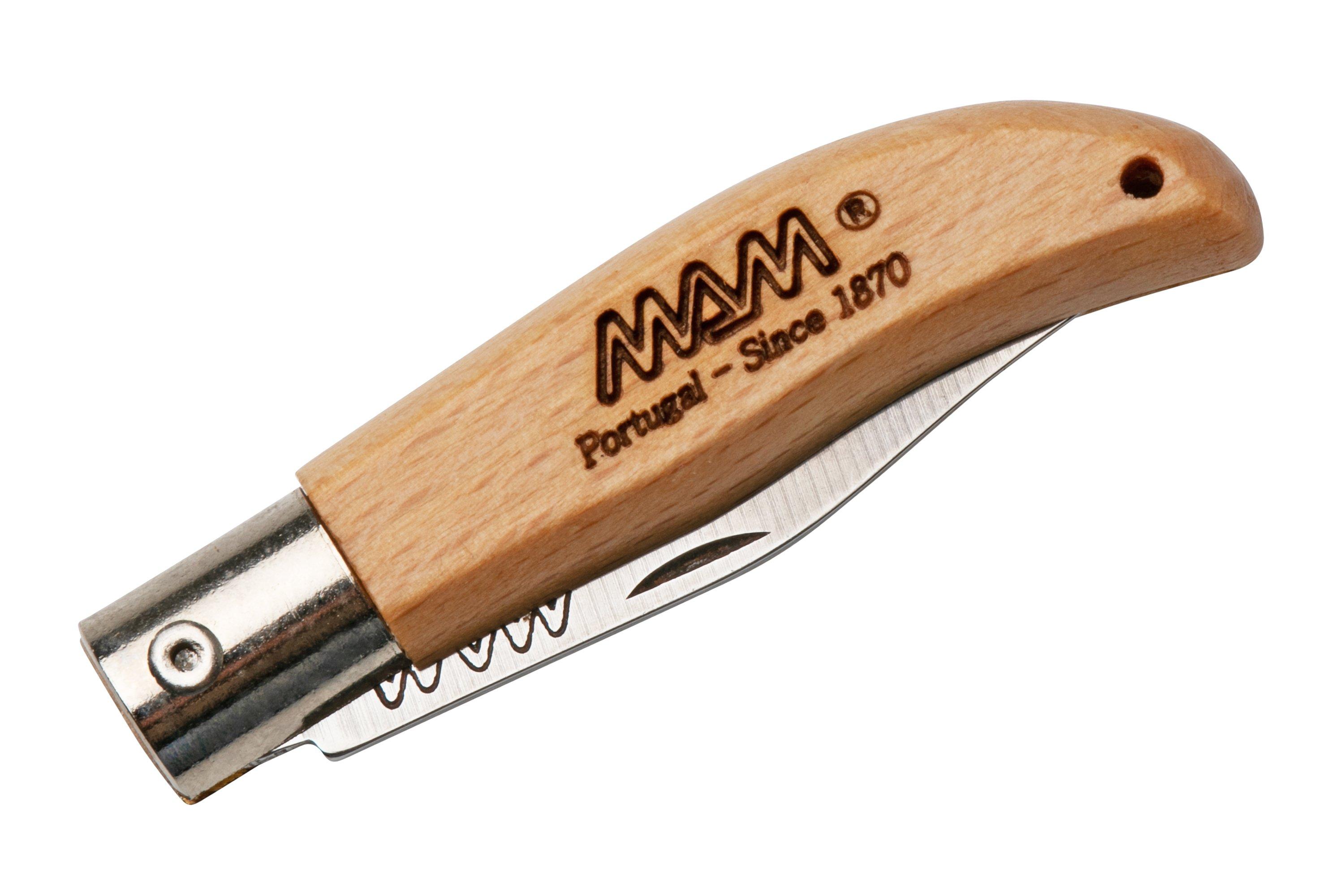MAM Iberica XS, 4.2 cm blade, leather sheath 2001 pocket knife ...