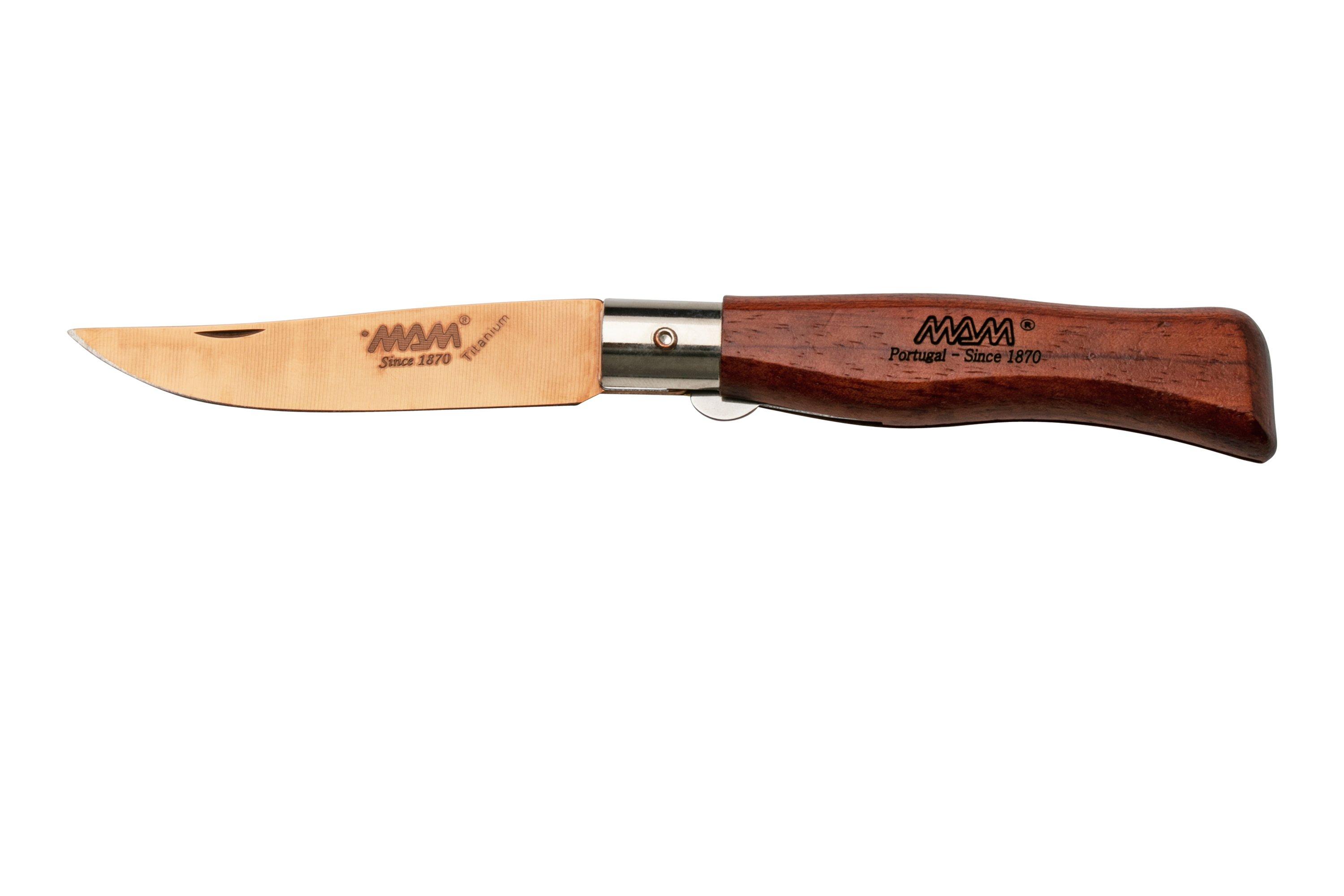 MAM Douro L, Bronze Titanium, 9 cm blade, linerlock 2009 pocket knife ...