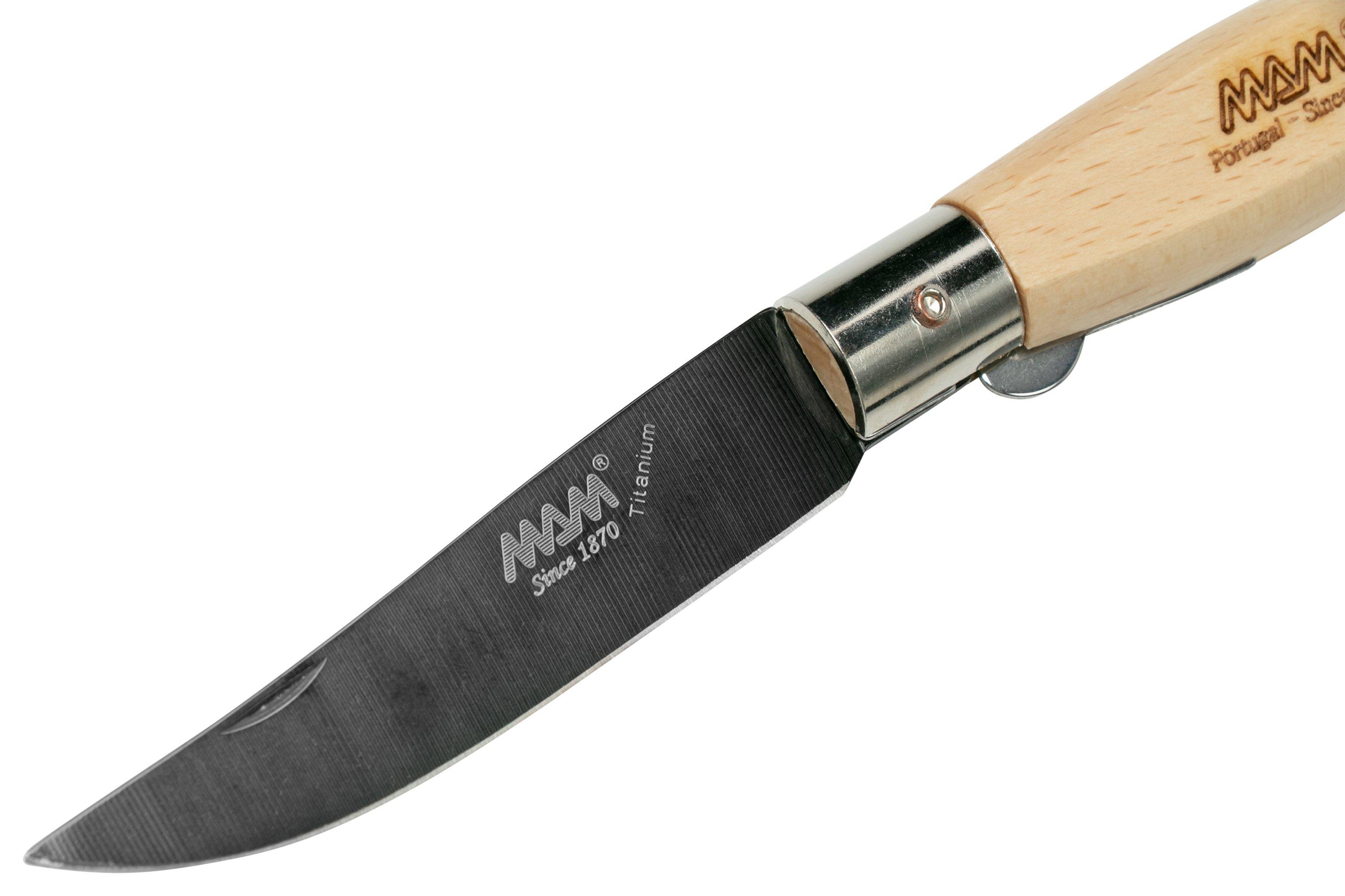 MAM Iberica L, Black Titanium, 9 cm blade, linerlock 2018 pocket knife ...