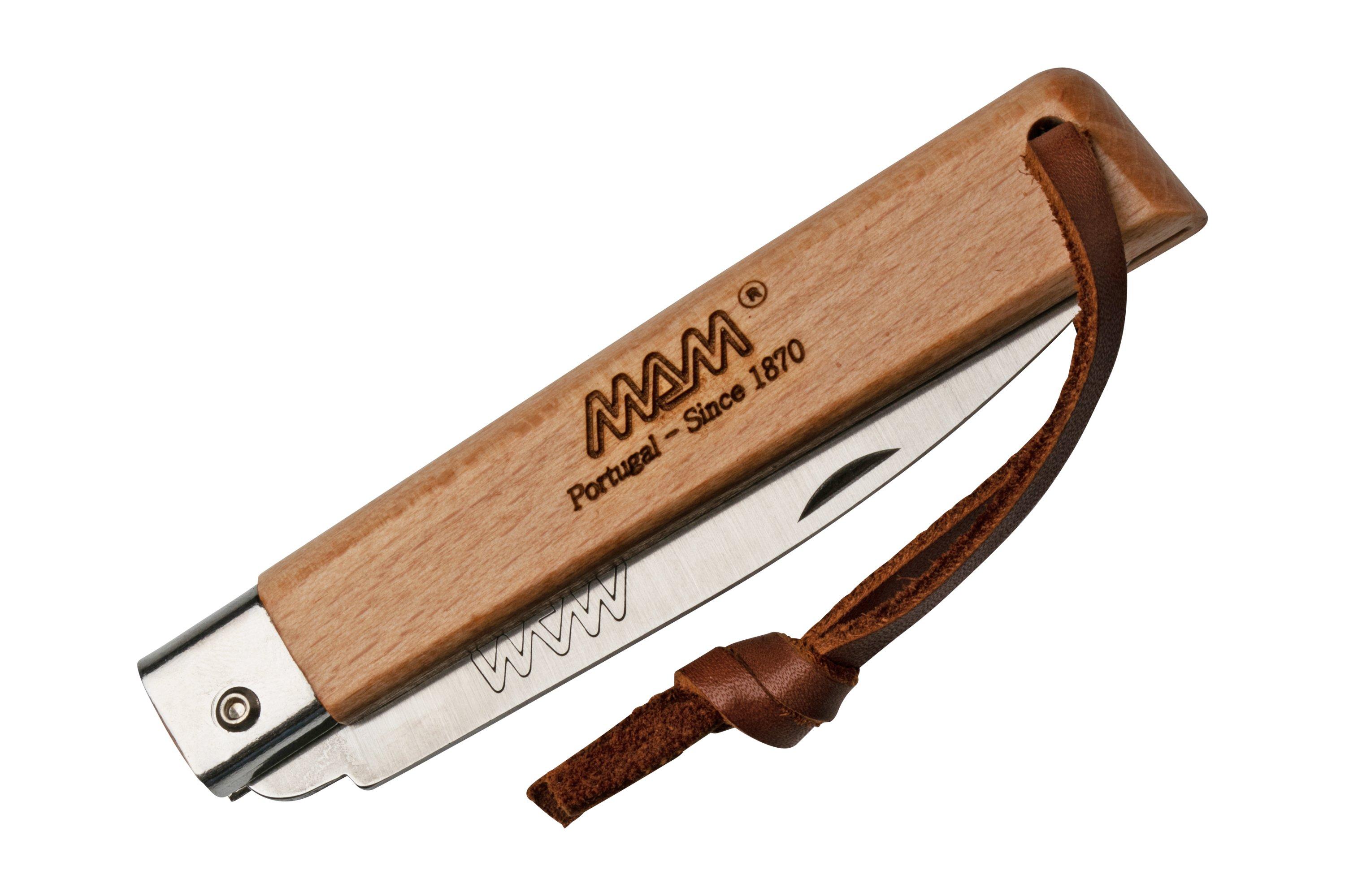 MAM Operario Bois de hêtre Finition Satinée cordon en cuir, 2037 ...