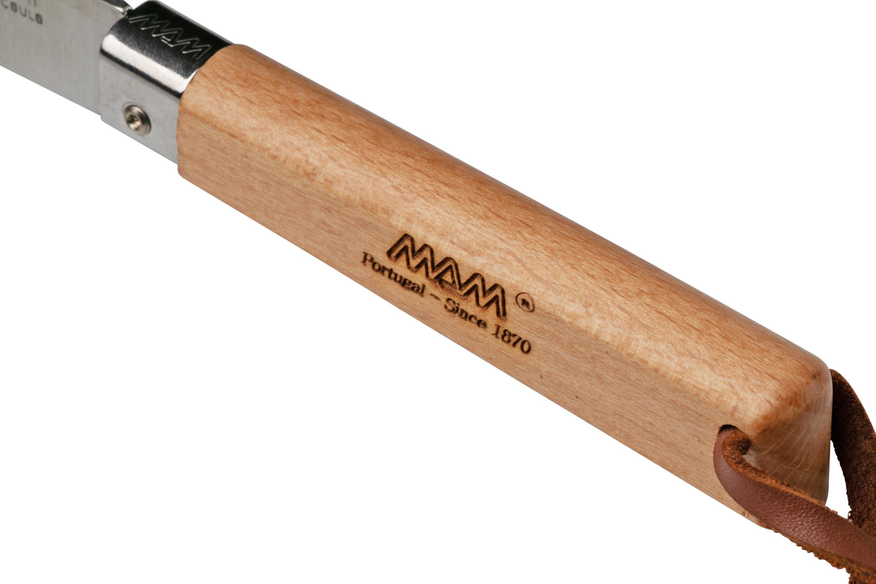 MAM Operario Bois de hêtre Finition Satinée cordon en cuir, 2037 ...