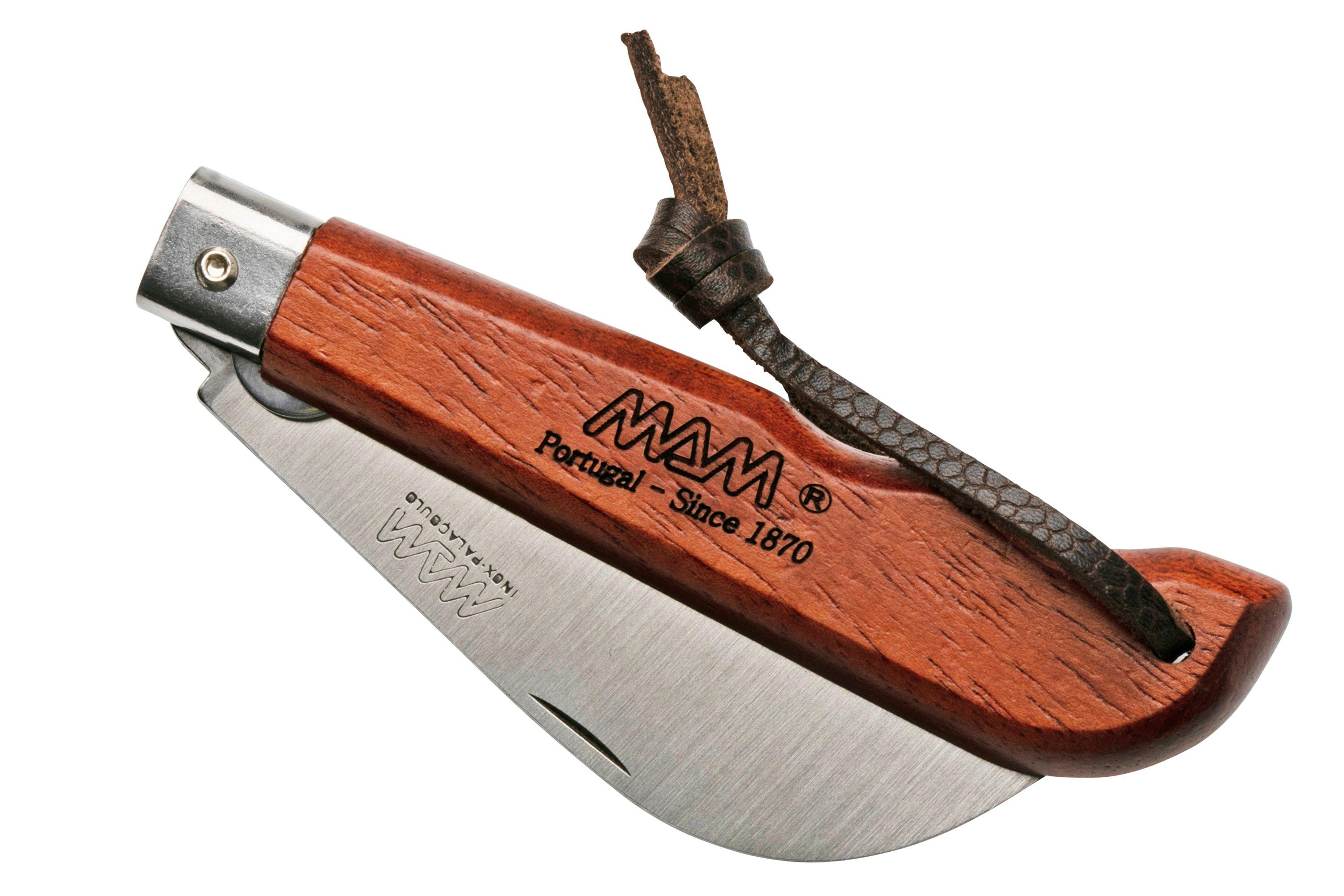 MAM Harvester, 8.3 cm blade, linerlock, leather lanyard 2071 pocket ...
