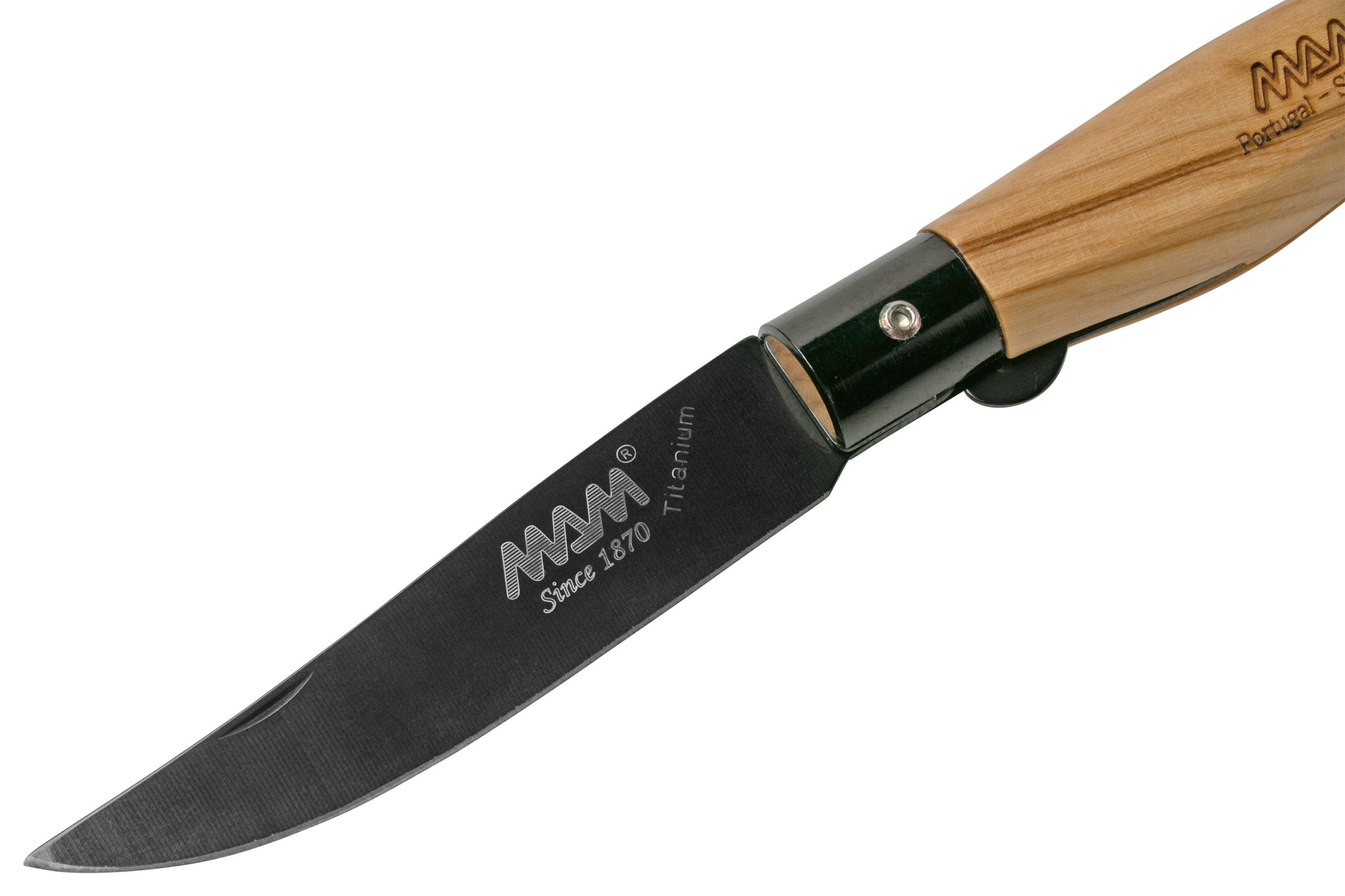 MAM Douro L 150 Year Anniversary, Black Titanium, 9 cm blade, linerlock ...
