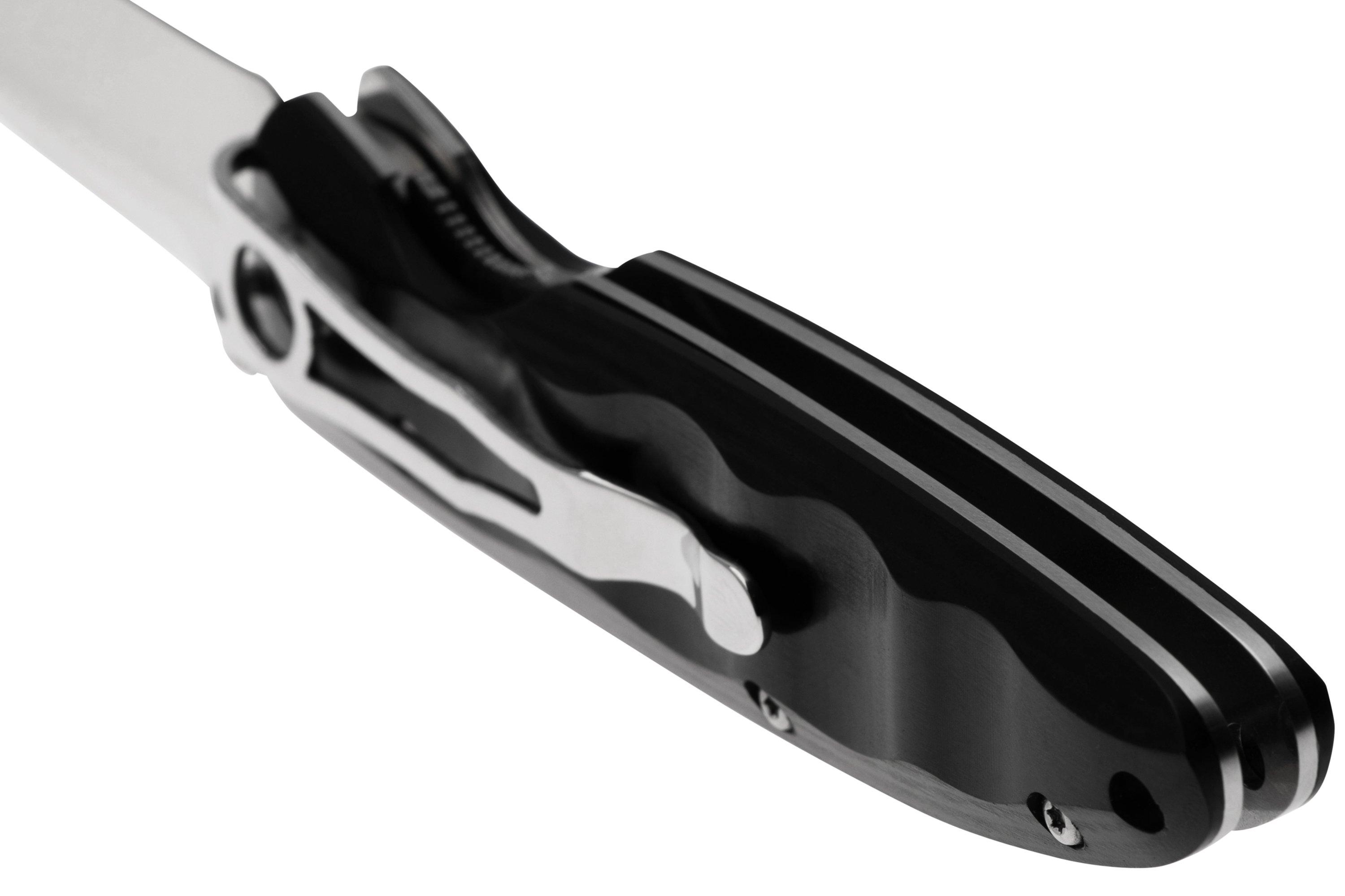 Mcusta MC-17V Classic Wave, black pakkawood pocket knife ...