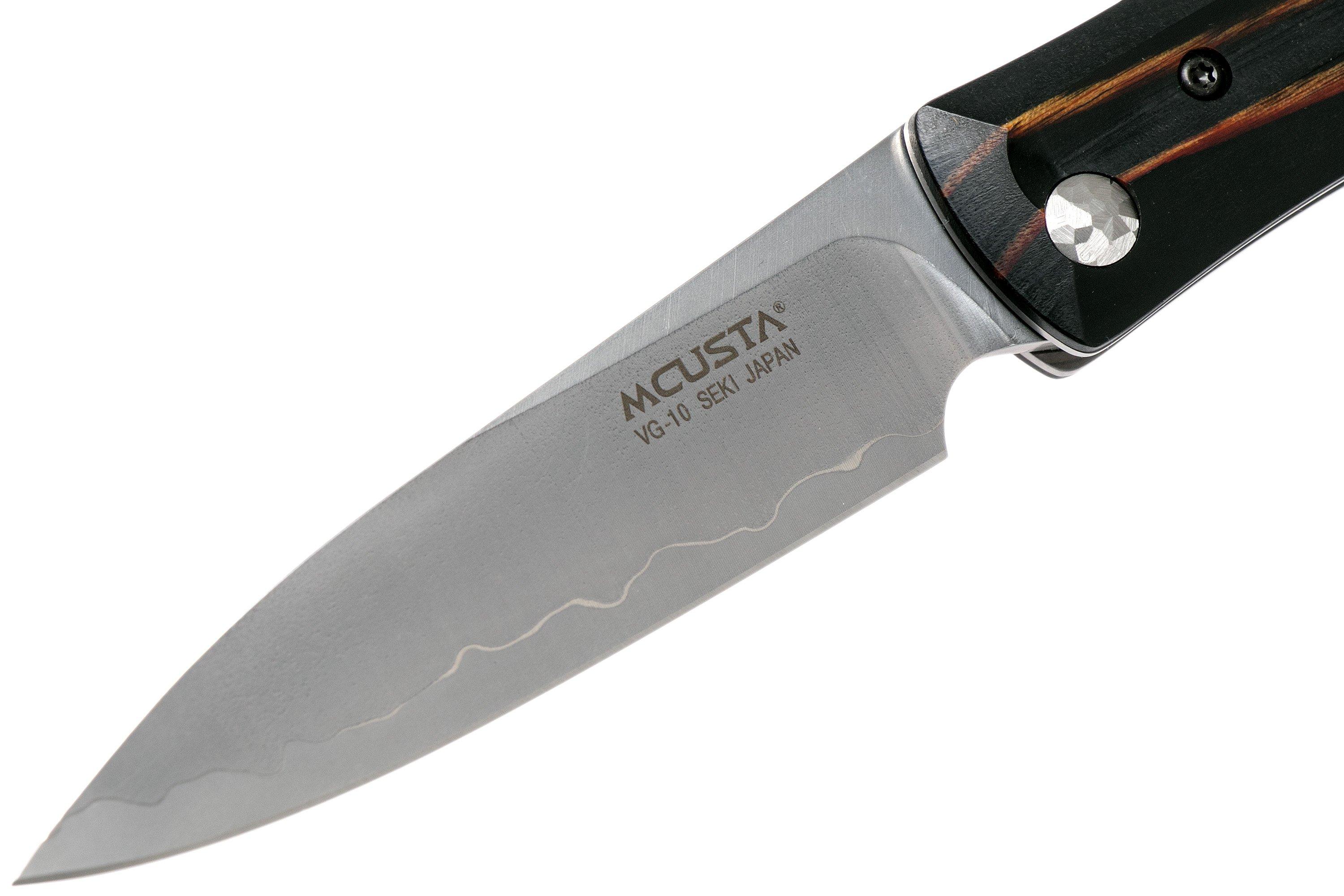 Mcusta MC-192C Friction Folder, Black-Yellow Wood, herenmes | Voordelig ...
