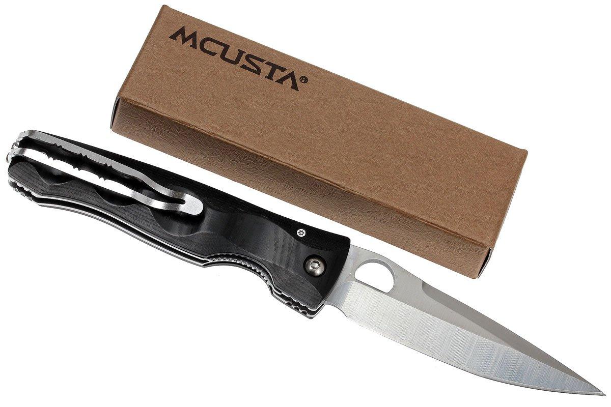 Mcusta Tactility handle/blade: black micarta and VG10 | Advantageously ...