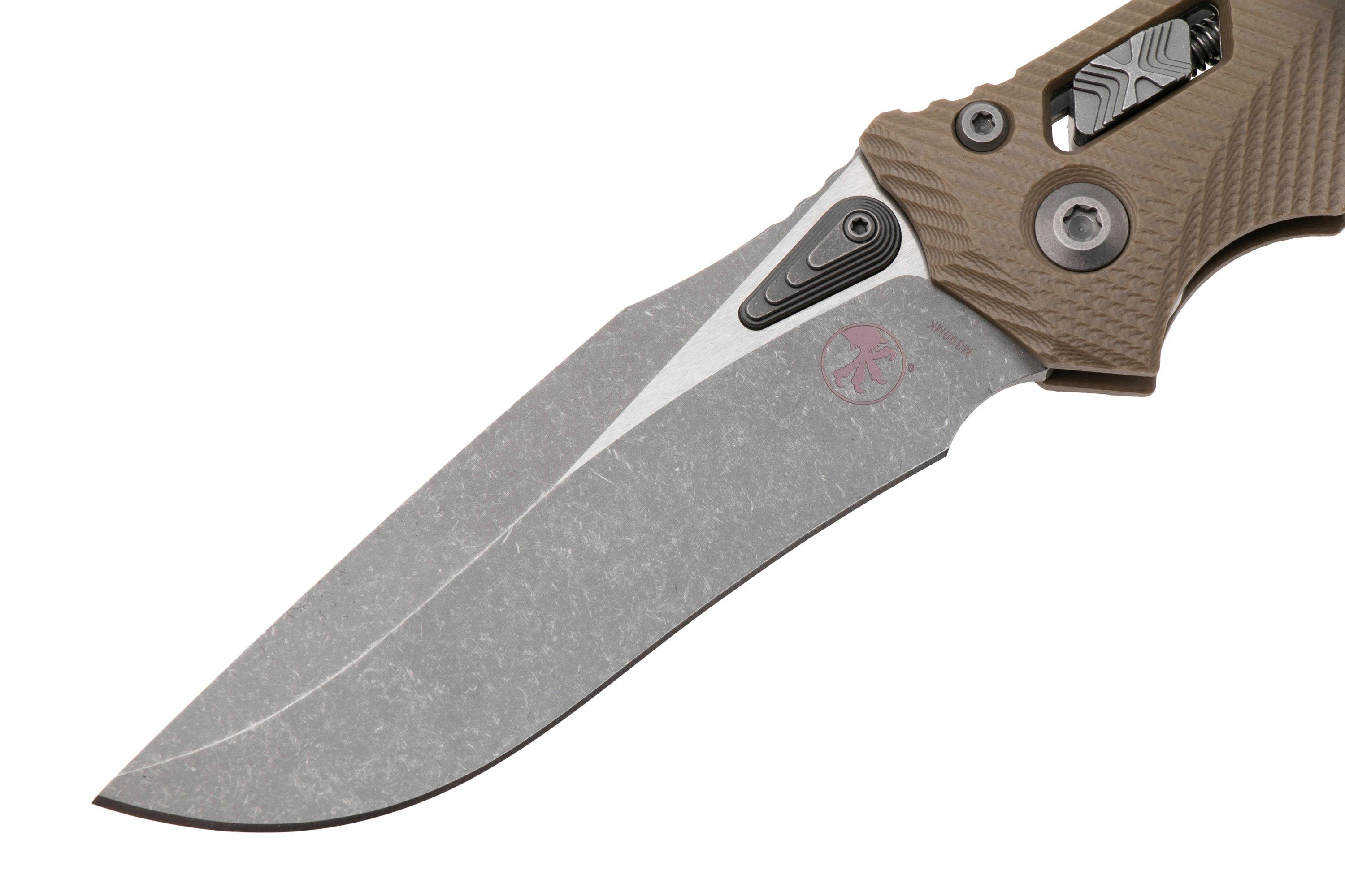 Microtech Amphibian 137RL-10APFLGTTA, Apocalyptic Stonewashed M390MK ...