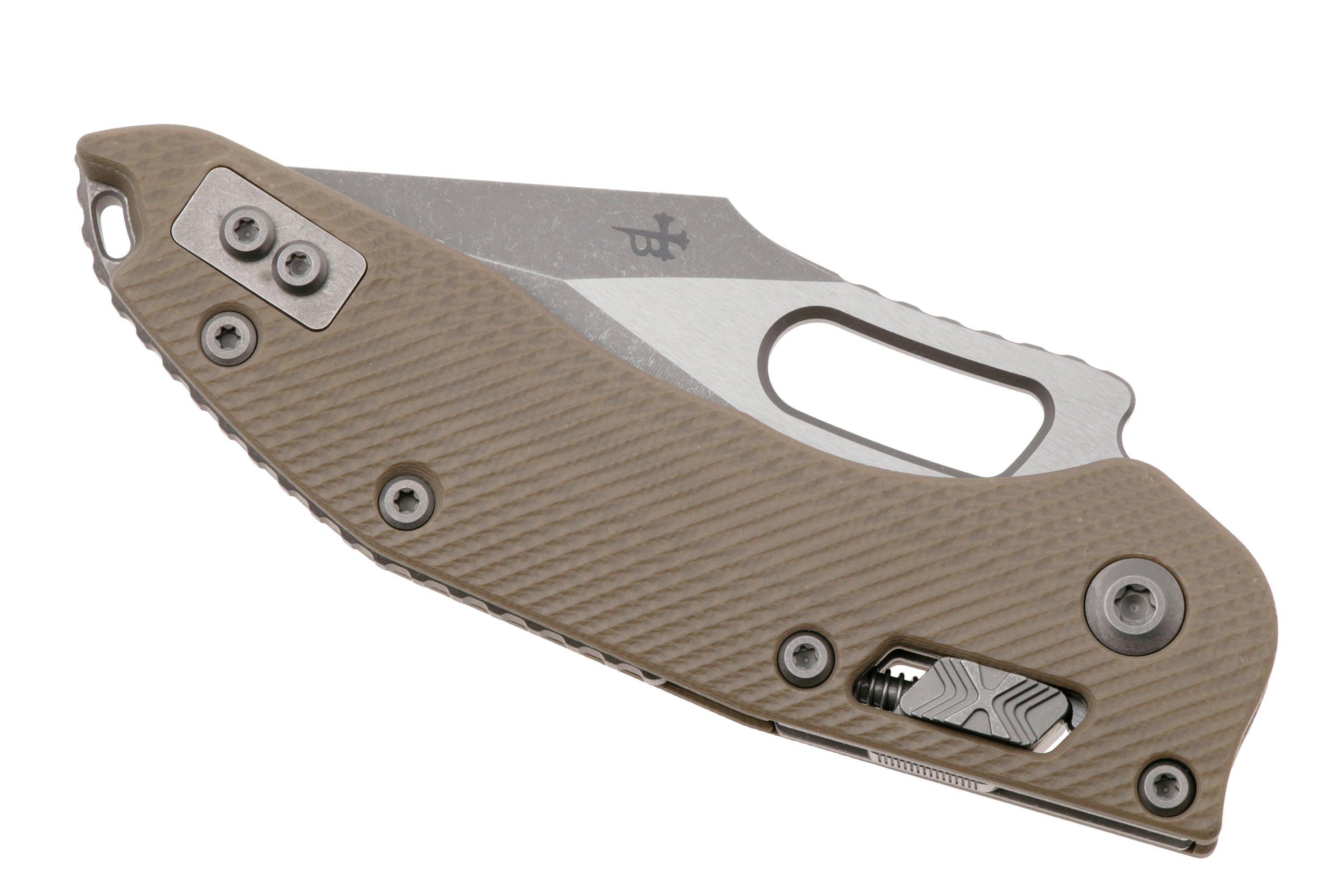 Microtech Stitch 169RL-11APFLGTTA, Apocalyptic Stonewashed M390MK ...