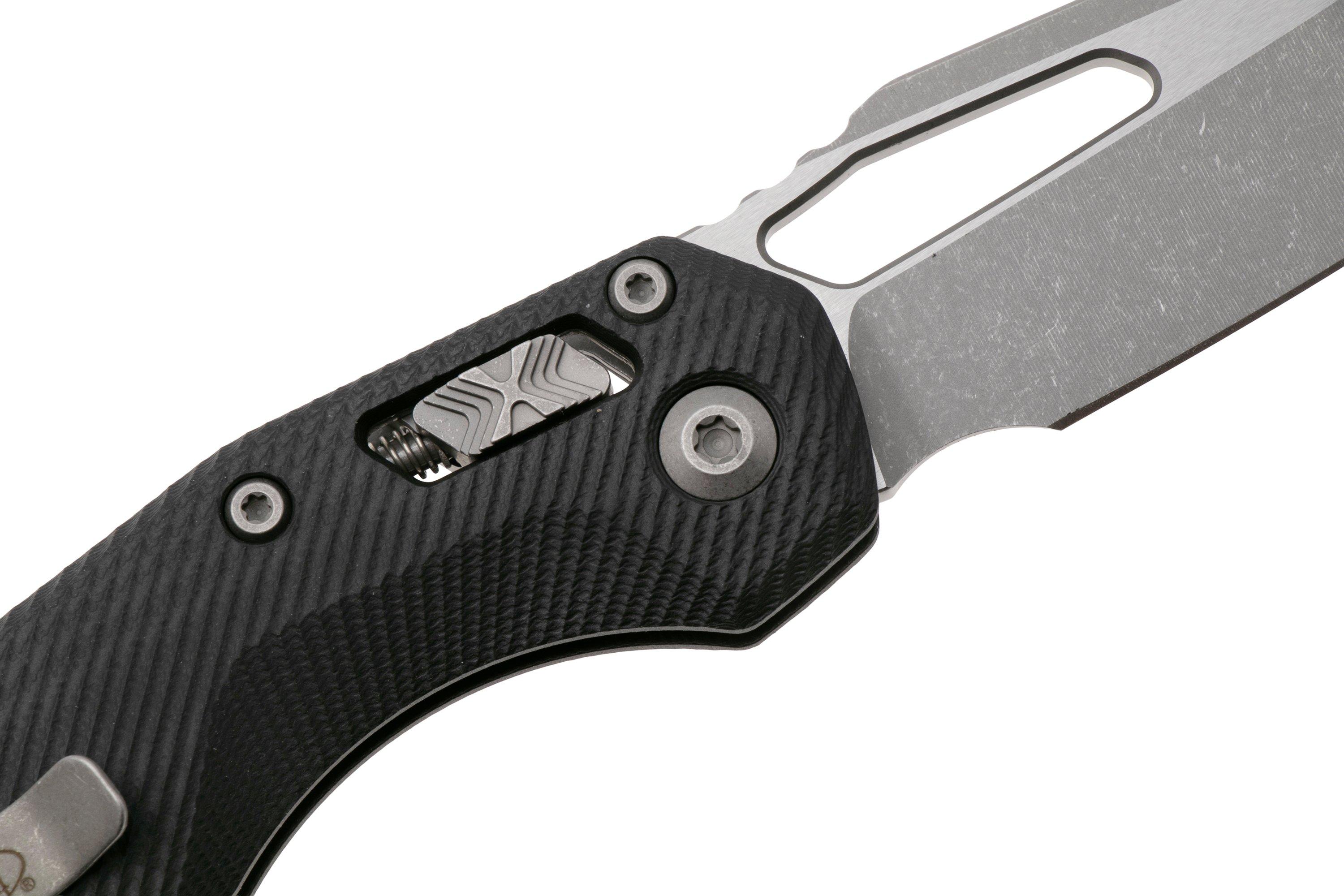 Microtech MSI Standard Issue 210-10APFLGTBK, Apocalyptic Stonewashed ...