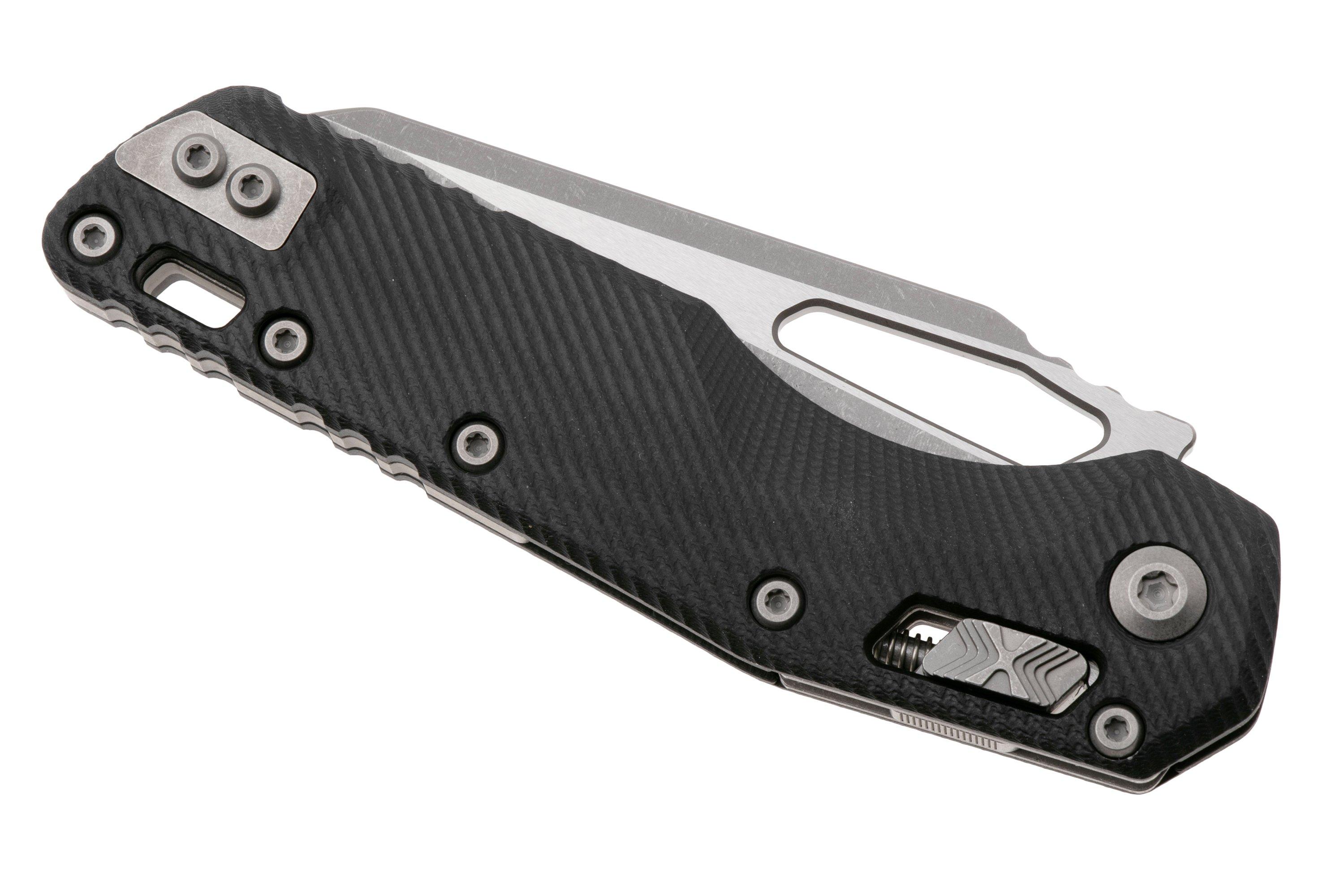 Microtech MSI Standard Issue 210-10APFLGTBK, Apocalyptic Stonewashed ...