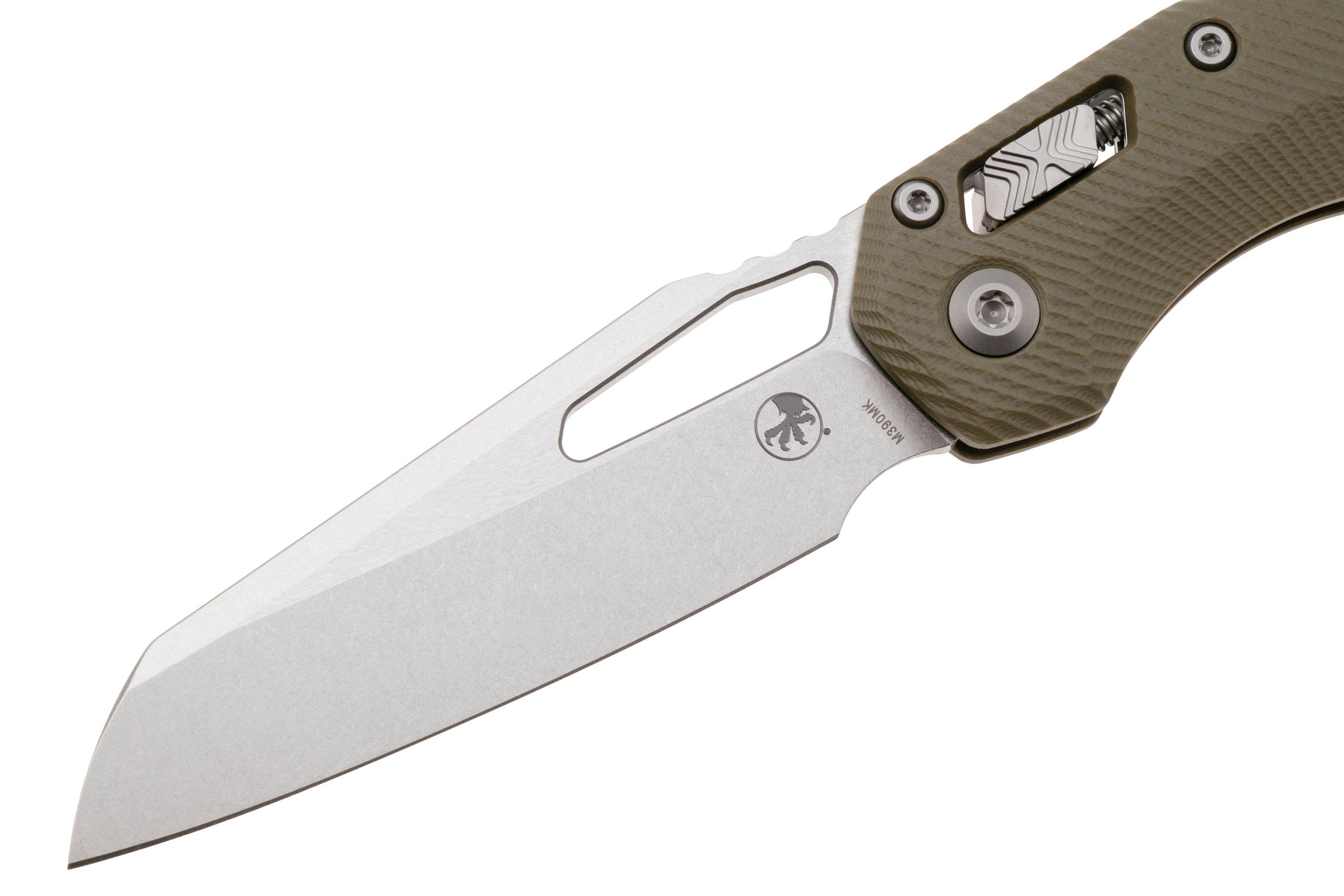 Microtech MSI Standard Issue 210-10FLGTOD, Stonewashed M390MK, Fluted ...