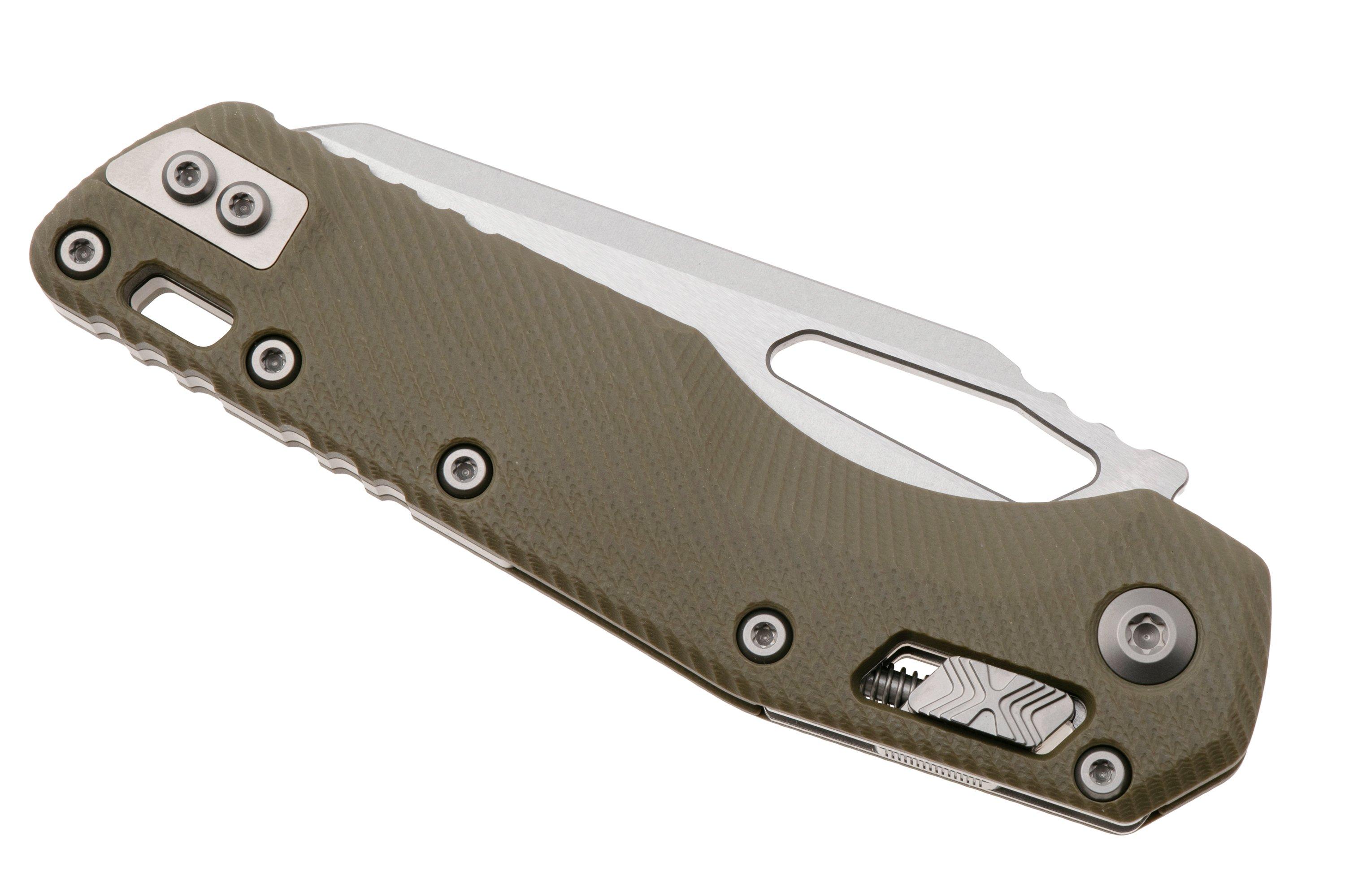 Microtech MSI Standard Issue 210-10FLGTOD, Stonewashed M390MK, Fluted ...