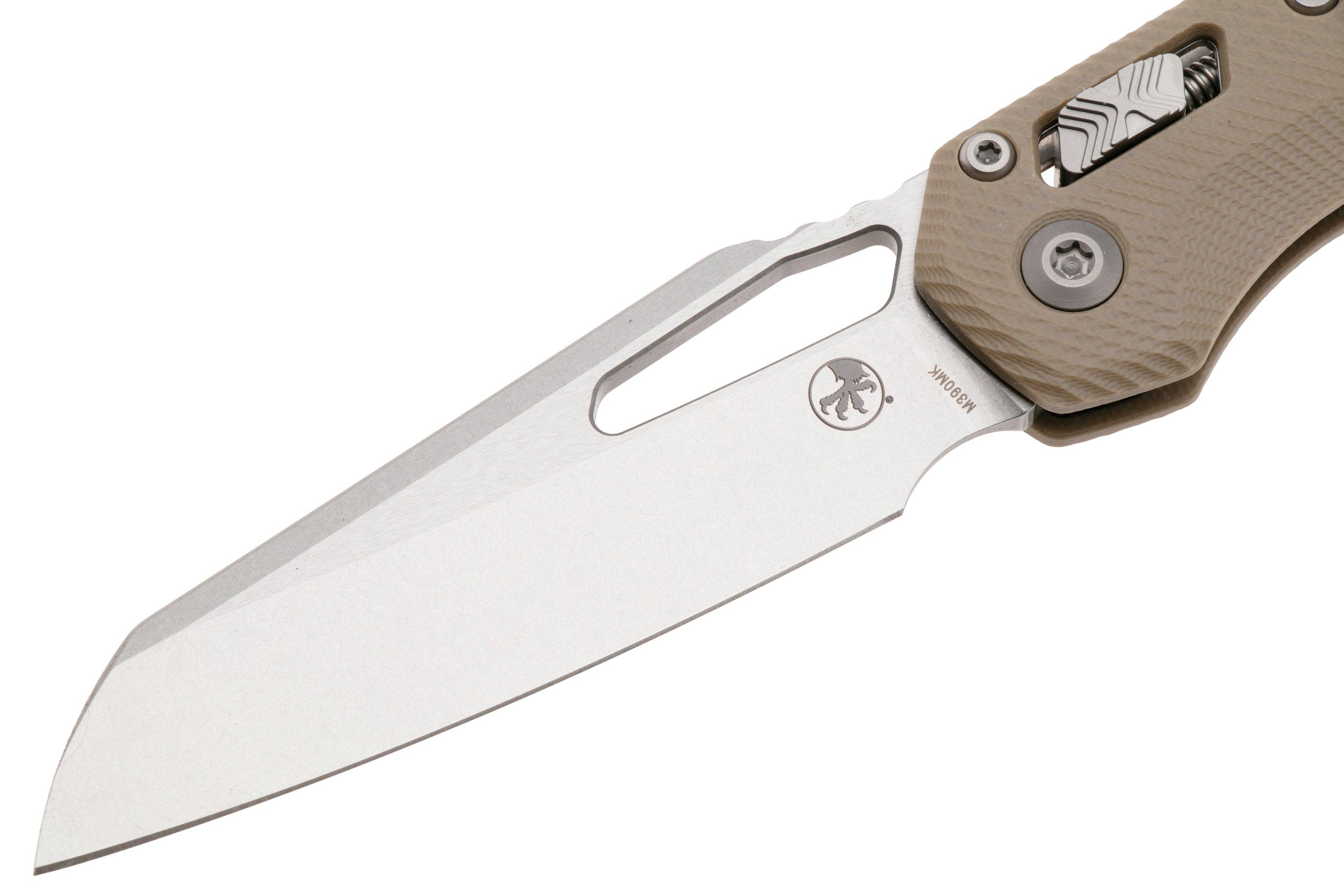 Microtech MSI Standard Issue 210-10FLGTTA, Stonewashed M390MK, Fluted ...