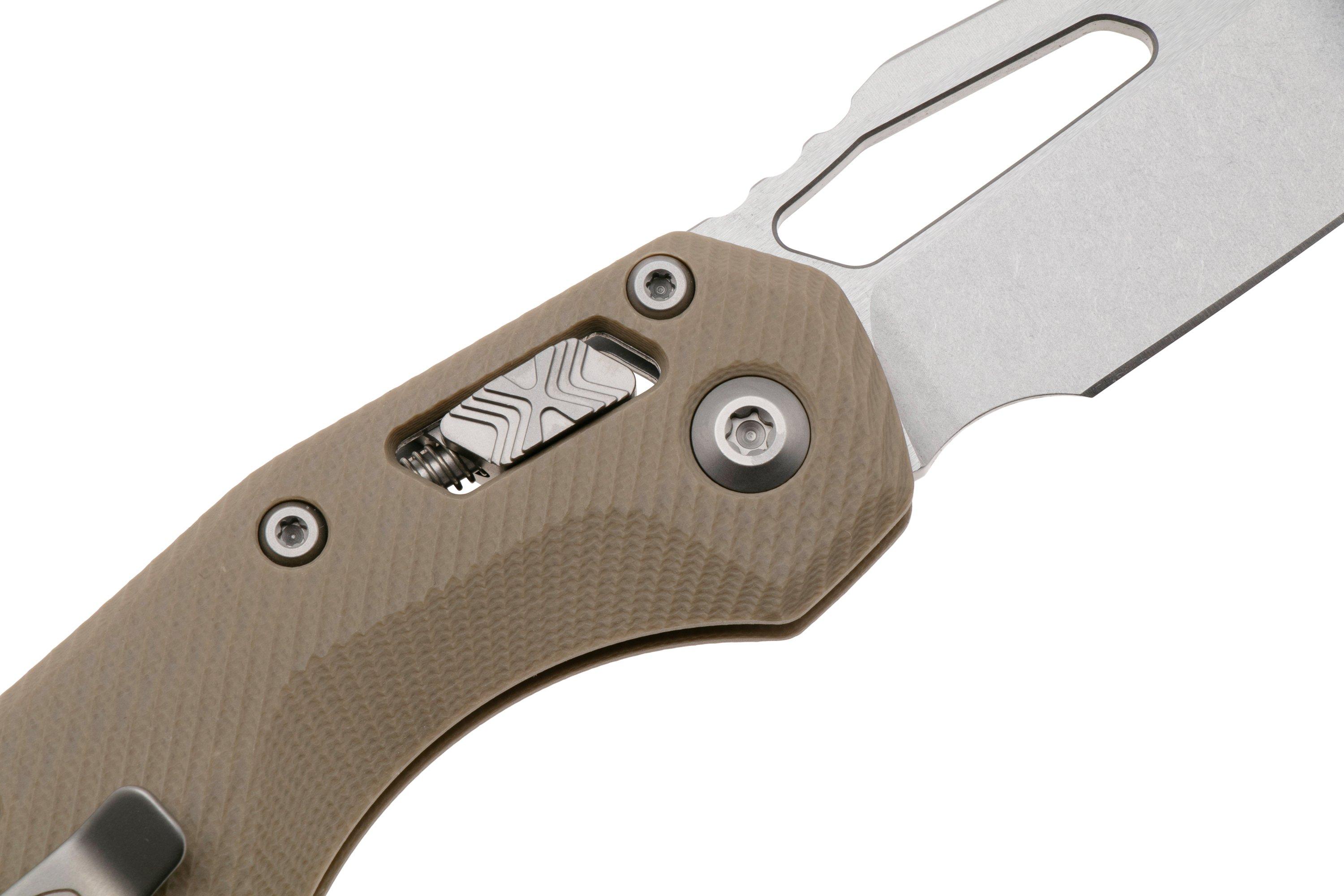 Microtech MSI Standard Issue 210-10FLGTTA, Stonewashed M390MK, Fluted ...