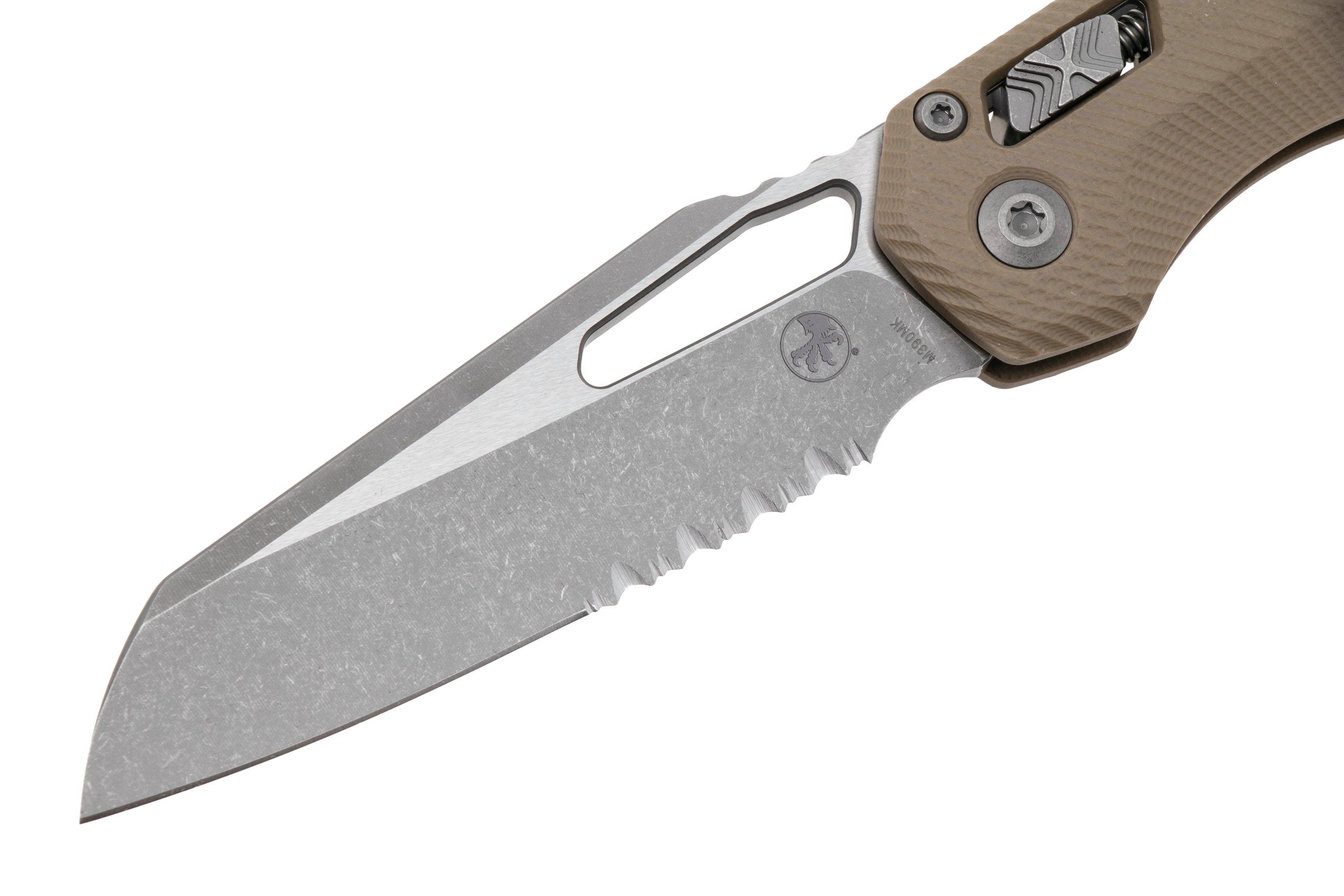 Microtech MSI Standard Issue 210-11APFLGTTA, Apocalyptic Stonewashed ...