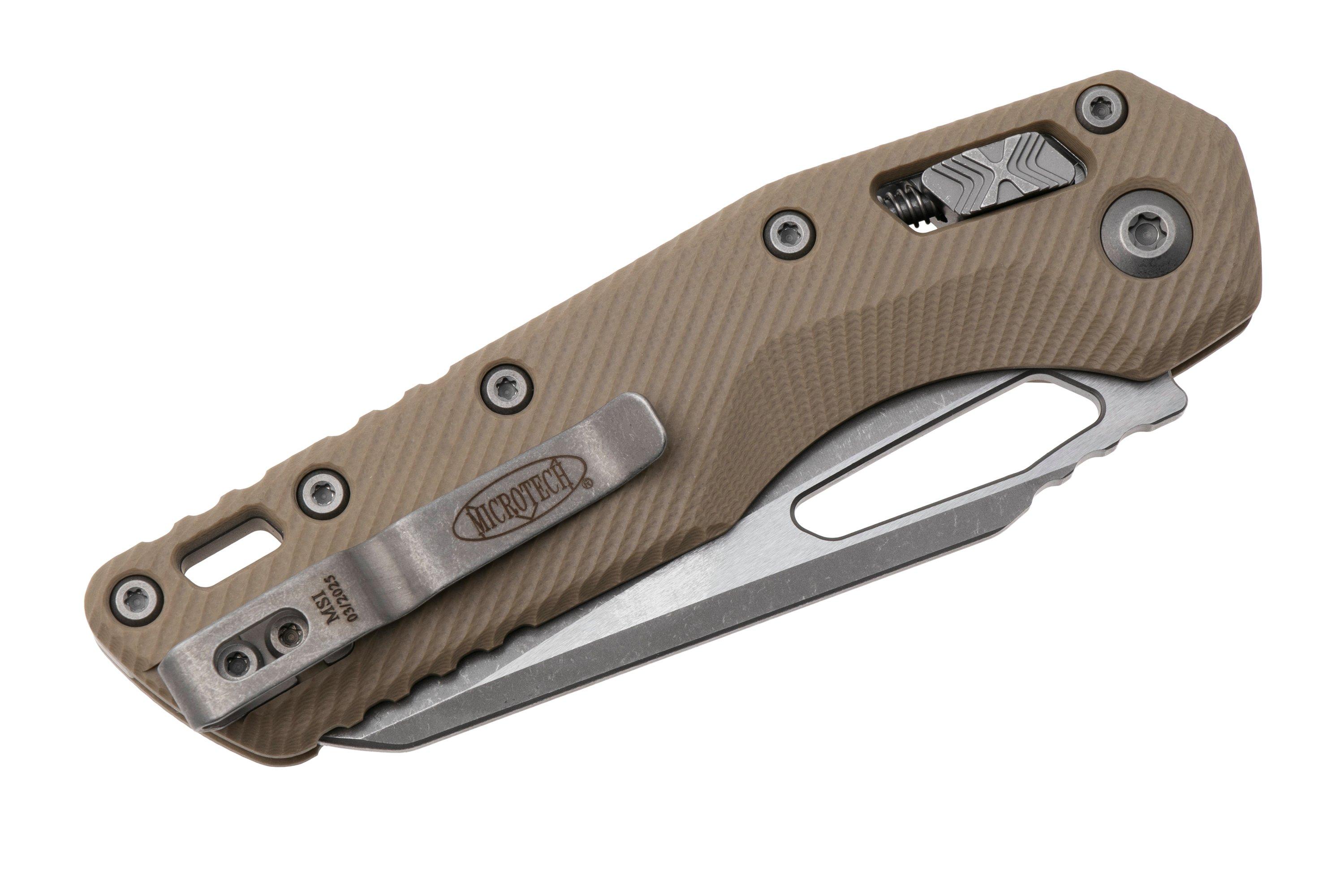 Microtech MSI Standard Issue 210-11APFLGTTA, Apocalyptic Stonewashed ...